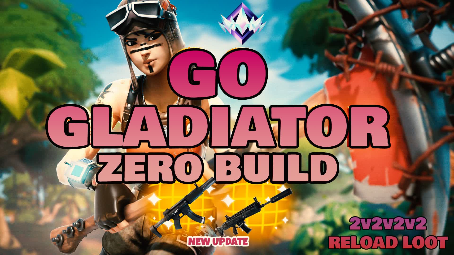 Go Gladiator! Zonewars 🌀 Reload Loot ZB 7929-7765-2199 by itsimk - Fortnite Creative Map Code ...