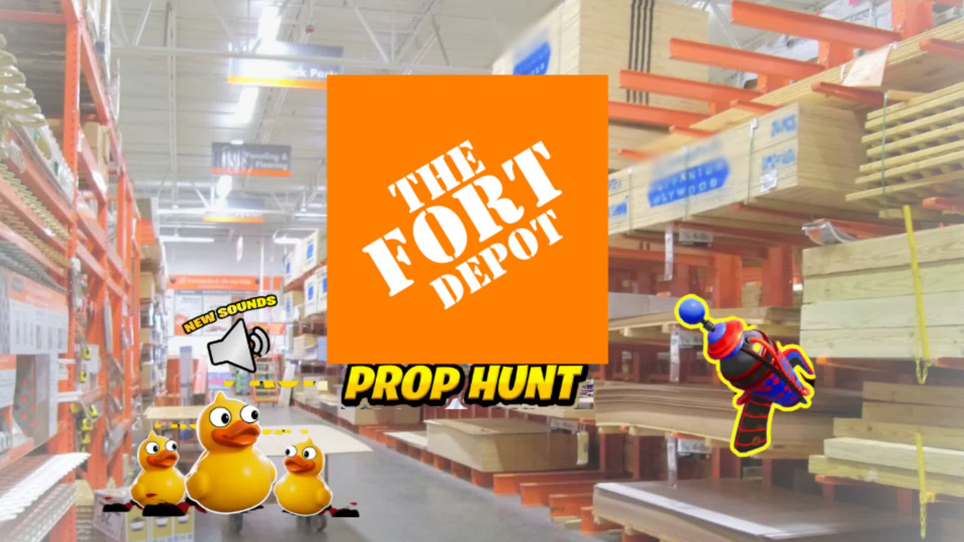 The Fort Depot Prop Hunt 🛒 5420-0052-3920 by lucidxhightech - Fortnite ...
