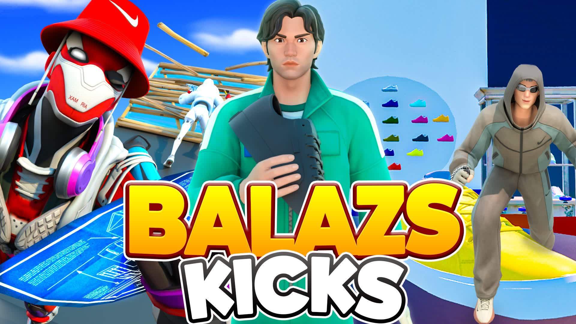 👟BALAZS KICKS PARKOUR & 1V1👟 4052-4188-1020 by tasnad - Fortnite ...