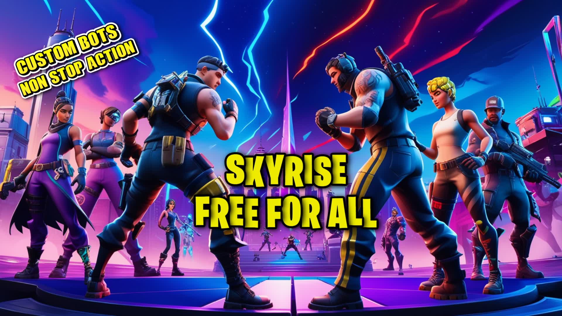 Skyrise - Free for all 9782-0258-6765 by atomicarrow - Fortnite ...