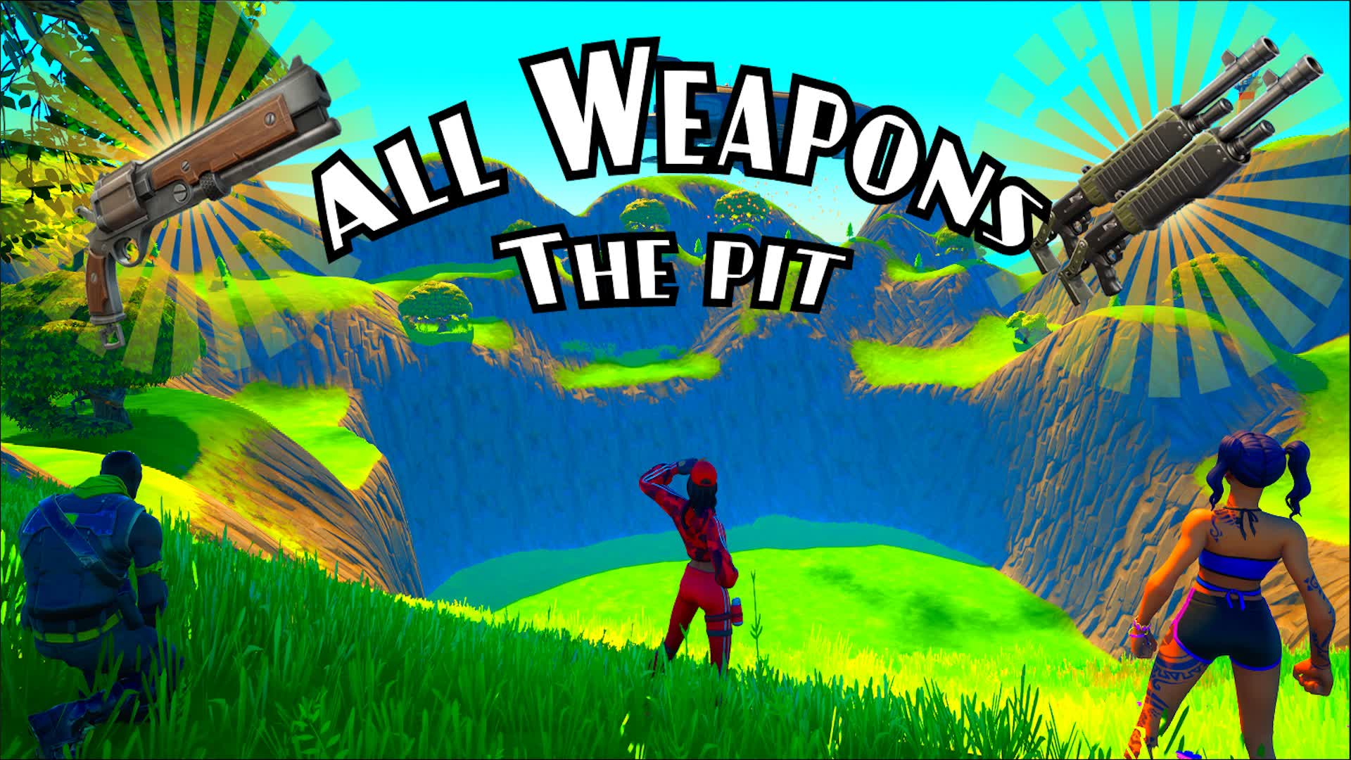 ⚔ All Weapons | The Pit ⚔ 7167-1941-7447 by eli_legendary - Fortnite ...