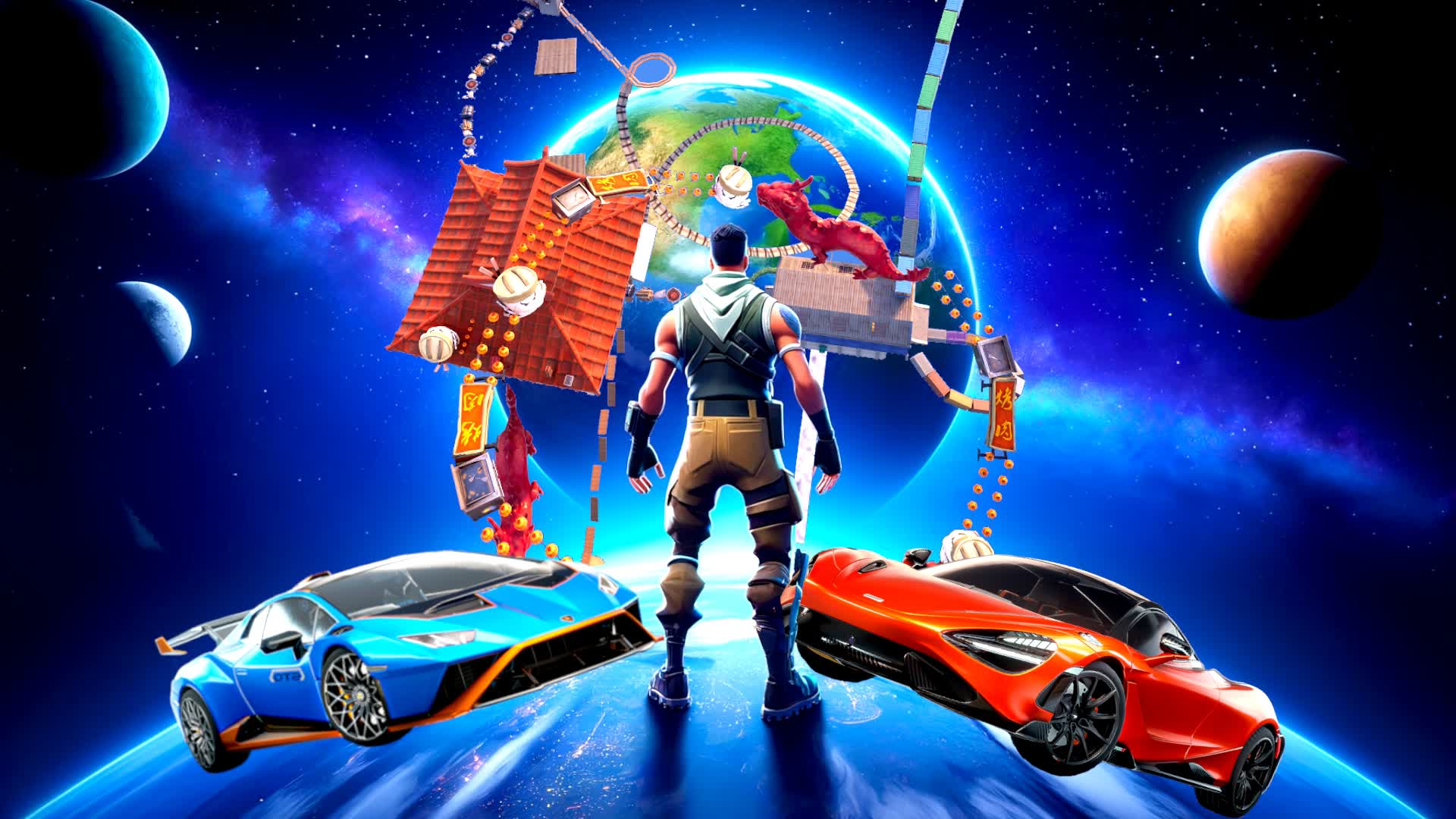 IMPOSSIBLE CAR ONLY UP 🚘🚀 3839-4112-5327 by jakubeer - Fortnite ...