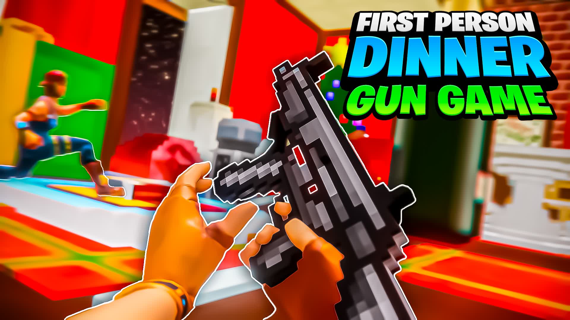 🎥 FIRST PERSON 👾 PIXEL 3D 🔫 GUN GAME 6471-4382-1620 von pd4kt – Fortnite