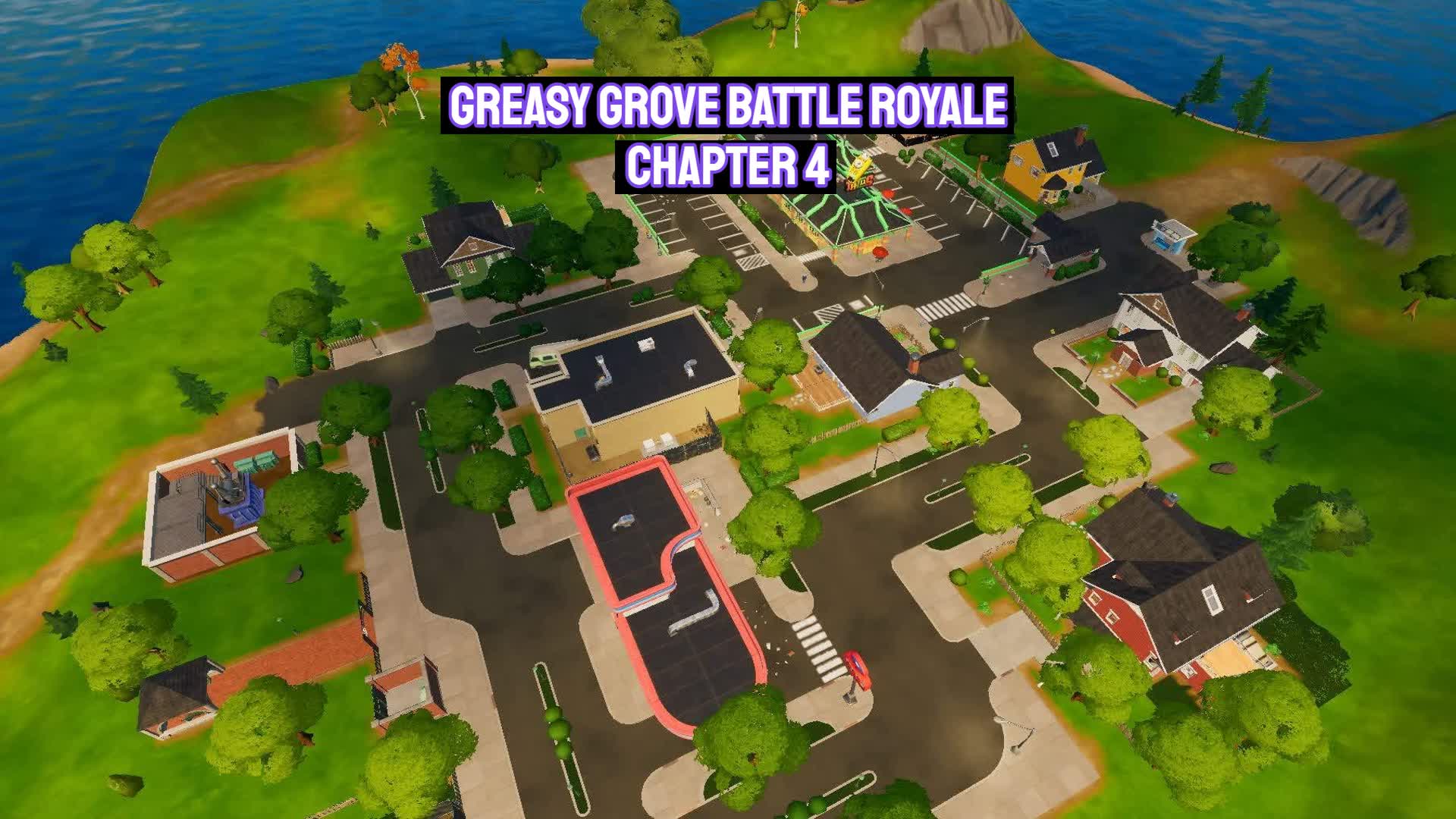 Greasy Grove Battle Royale 6971-5200-2759 by 3erB - Fortnite.GG