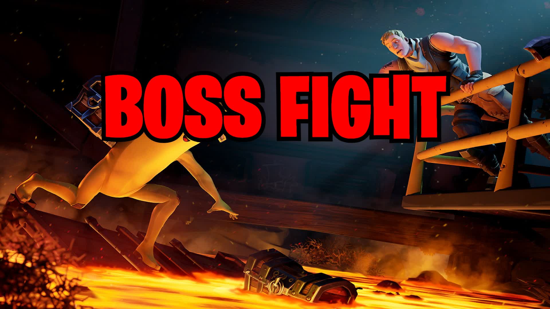 LEGENDARY Boss Fight 3445-8158-8951 by mineblo - Fortnite.GG
