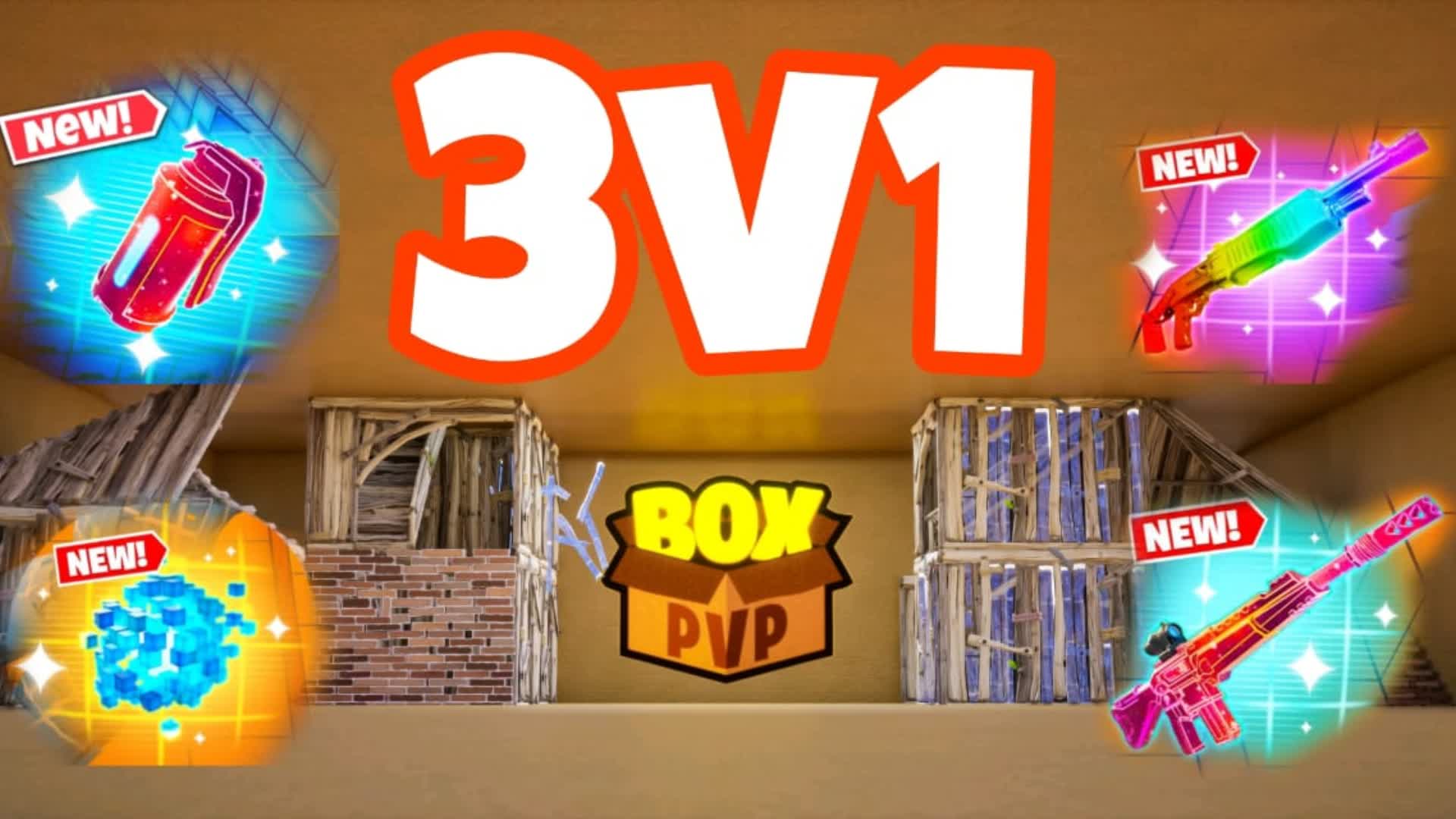 BOX PVP 3V1 3234-8779-2945 by ha0 - Fortnite