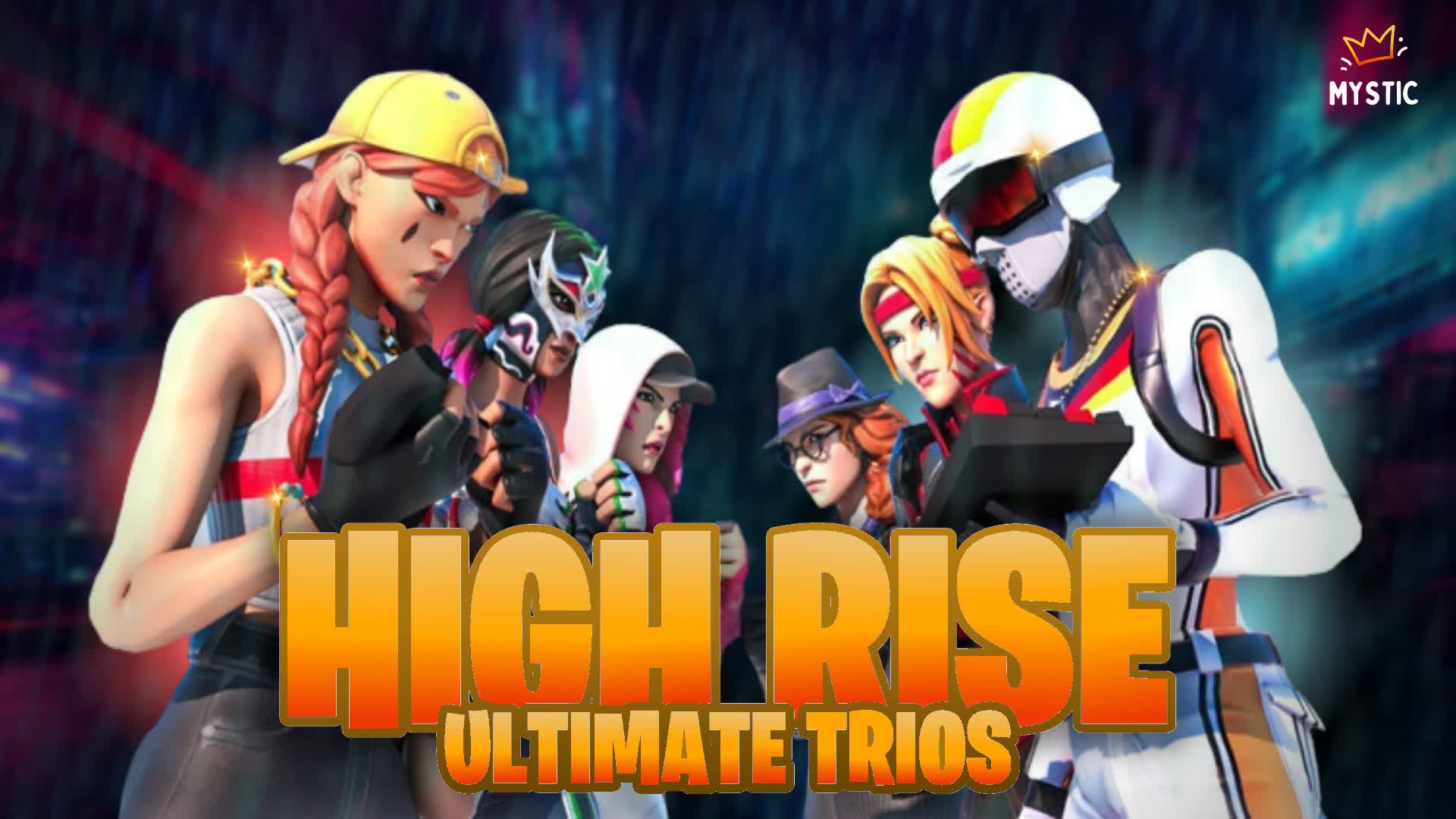 High Rise - Ultimate Trios 7950-3265-7749 by mystic22 - Fortnite Creative Map Code - Fortnite.GG