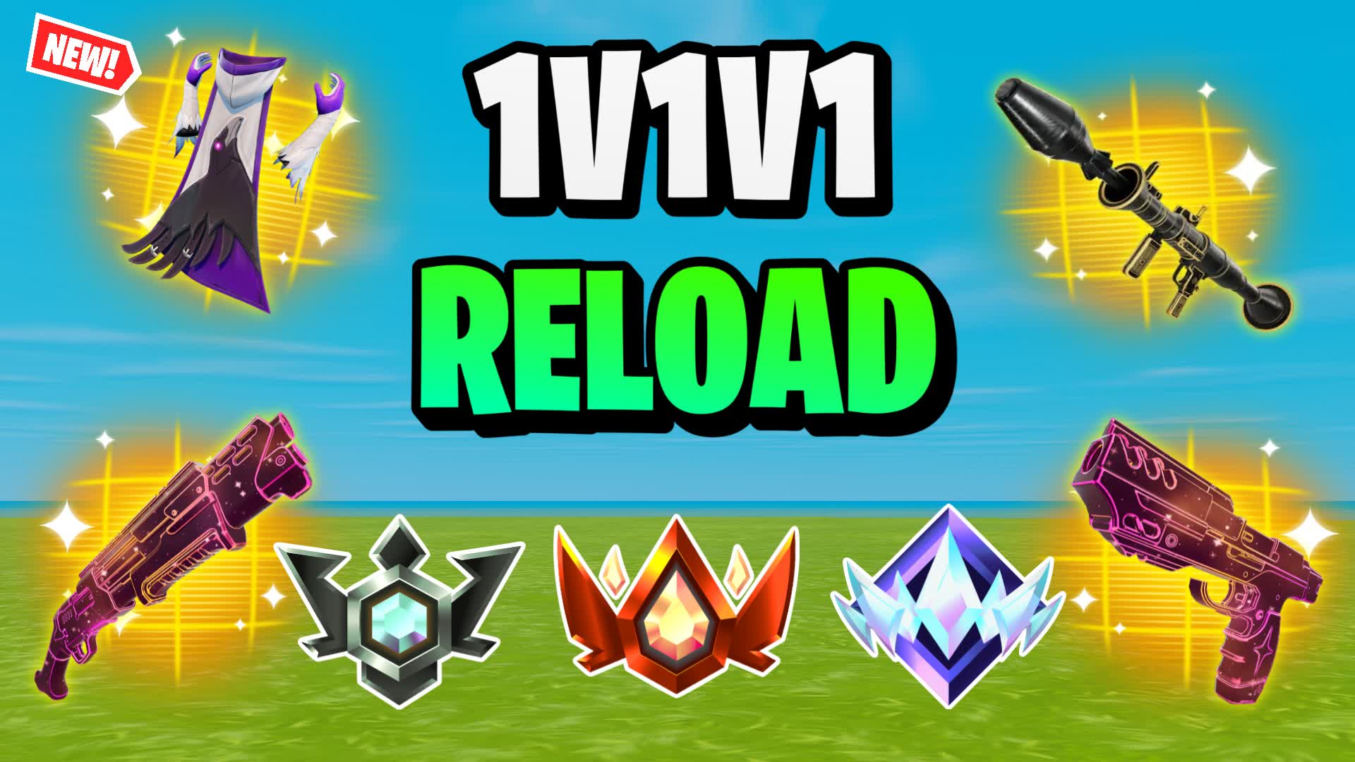 1V1V1 RELOAD RANKED FFA ARENA 🏆 8588-7537-4759 by zentox - Fortnite
