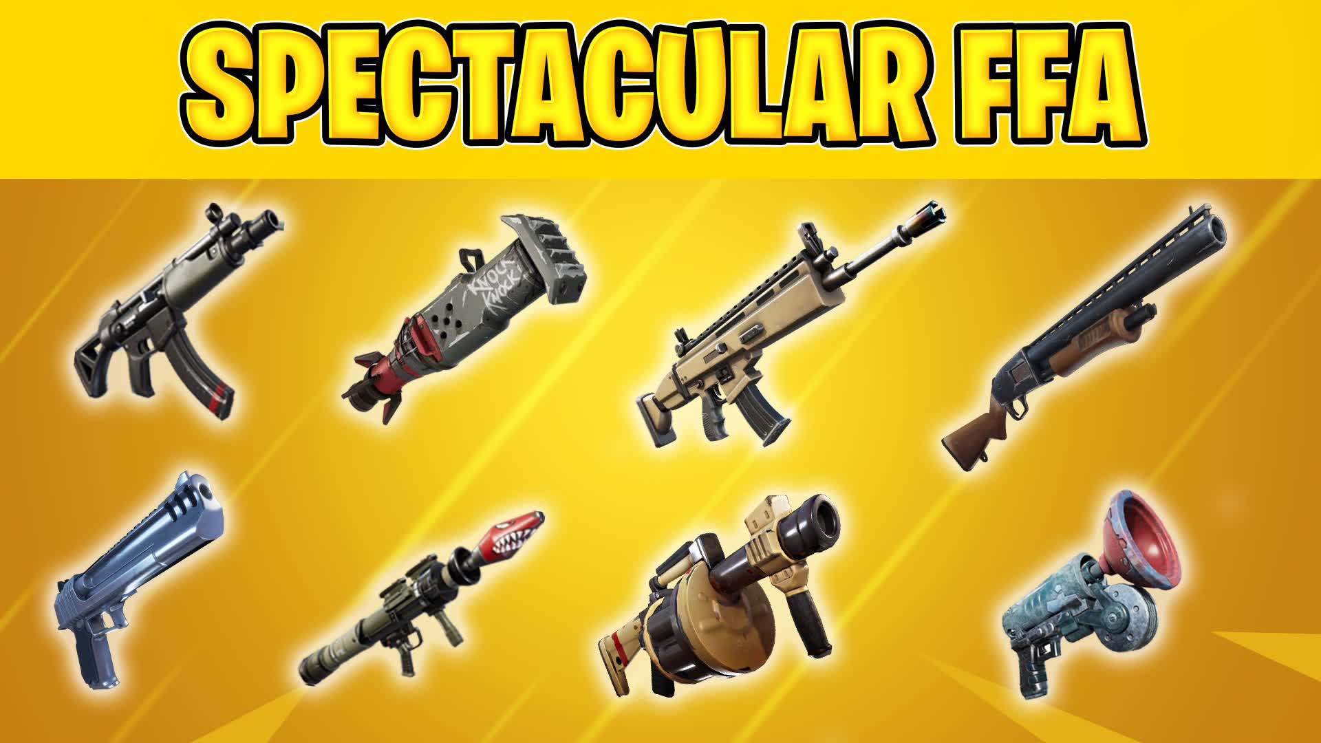SPECTACULAR FFA - ALL WEAPONS 3674-5602-6868 by klorck - Fortnite ...