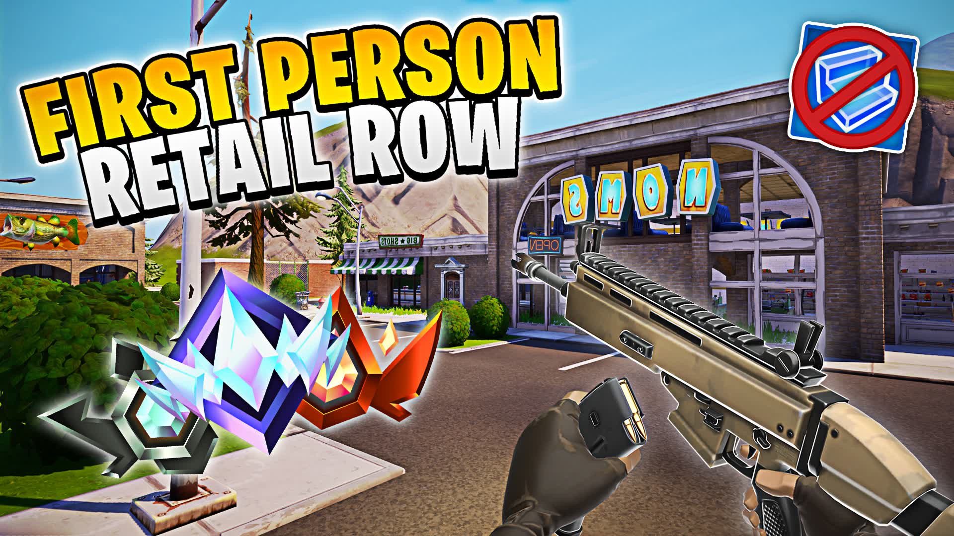 First Person Retail Row - FFA 8354-4509-2667 di 1al - Fortnite