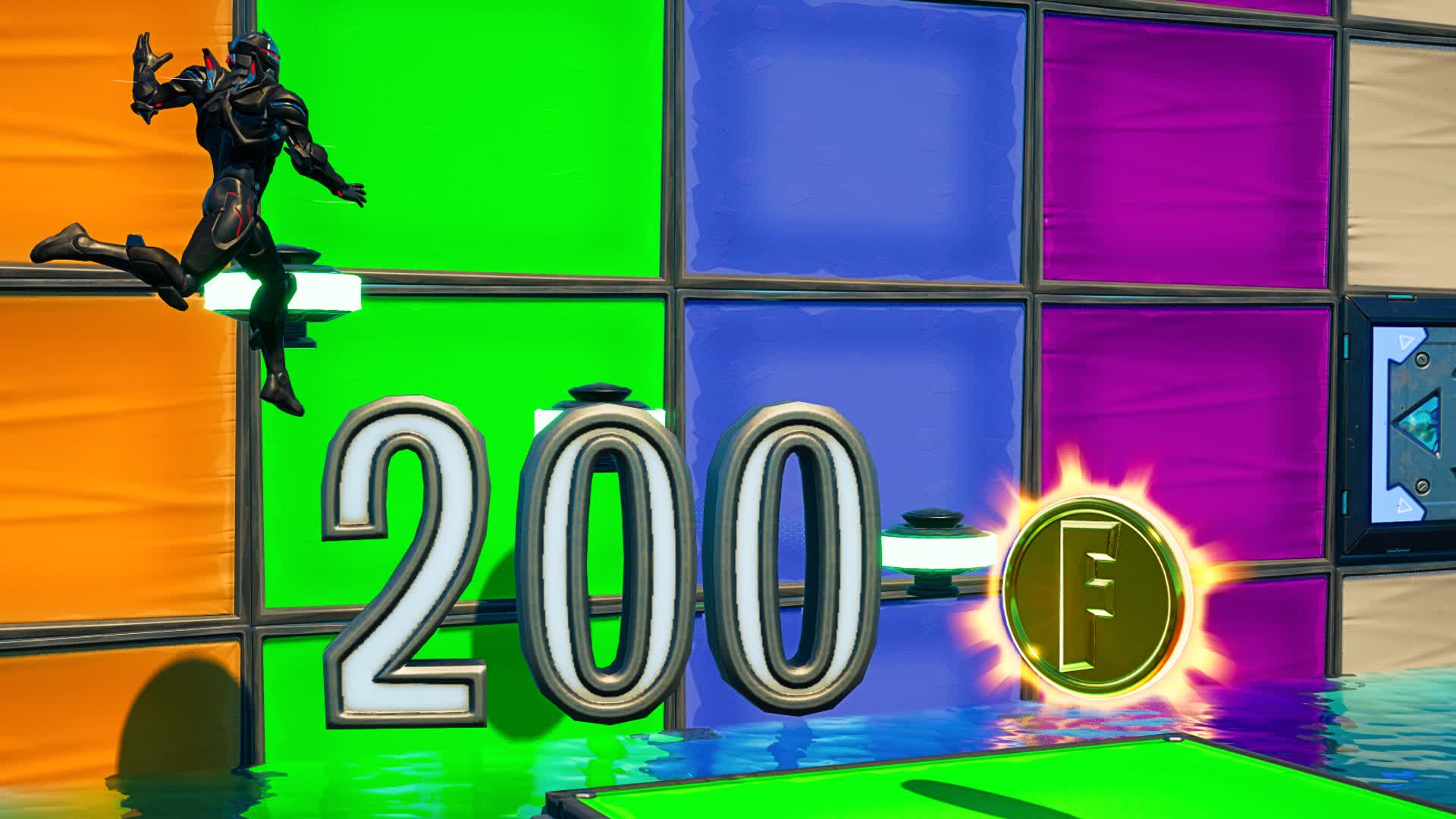 ⭐Rainbow Parkour 225+🌈 0785-6904-8826 by kryten - Fortnite Creative Map ...