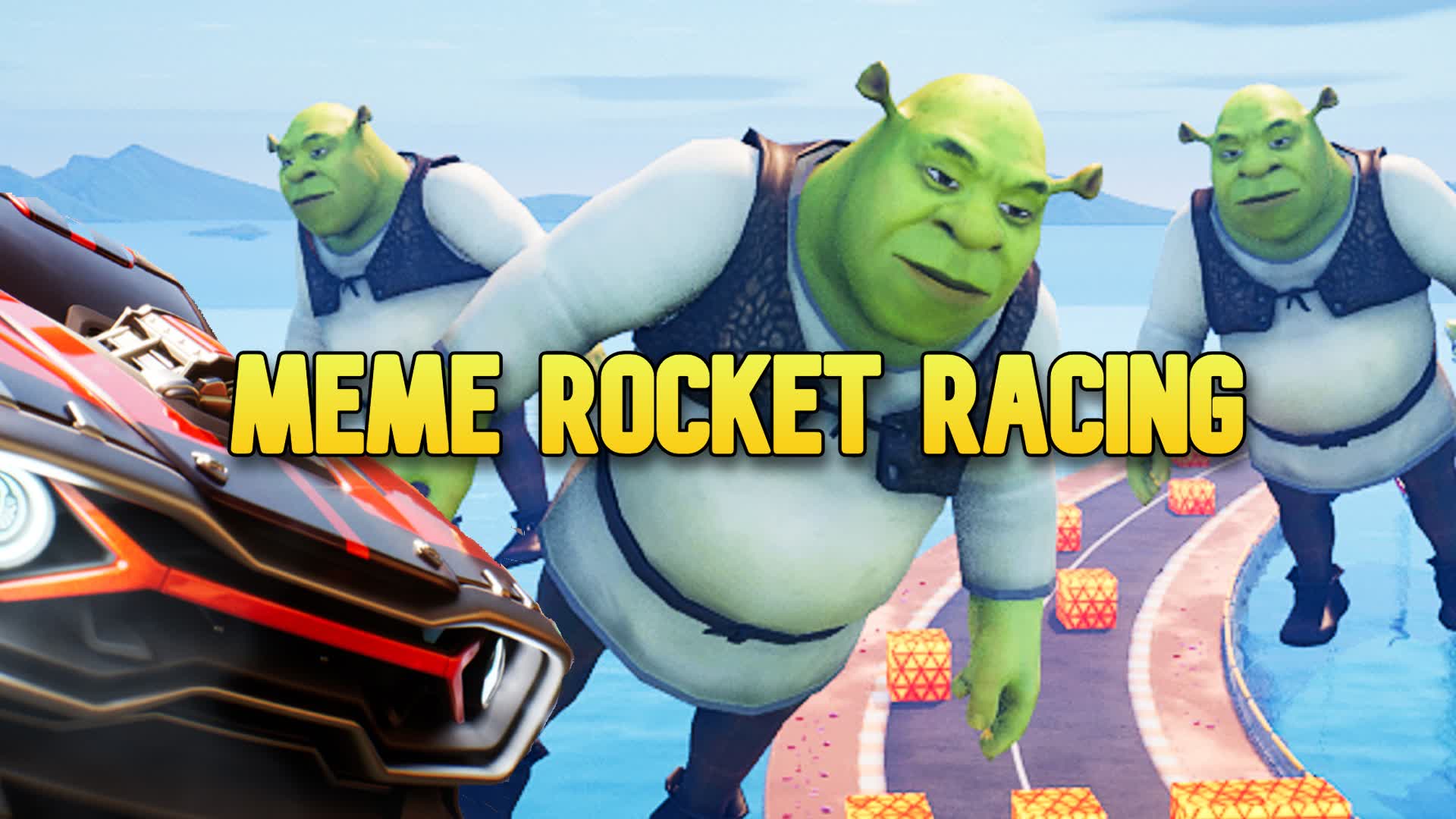 Meme Rocket Race 5195-0136-6170 by gx2 - フォートナイト