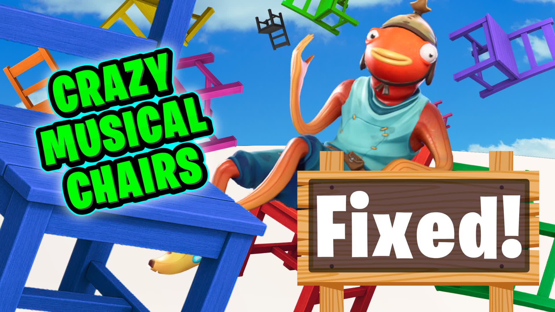 Crazy Musical Chairs🎶 3585-1619-5947 by civi - Fortnite Creative Map ...