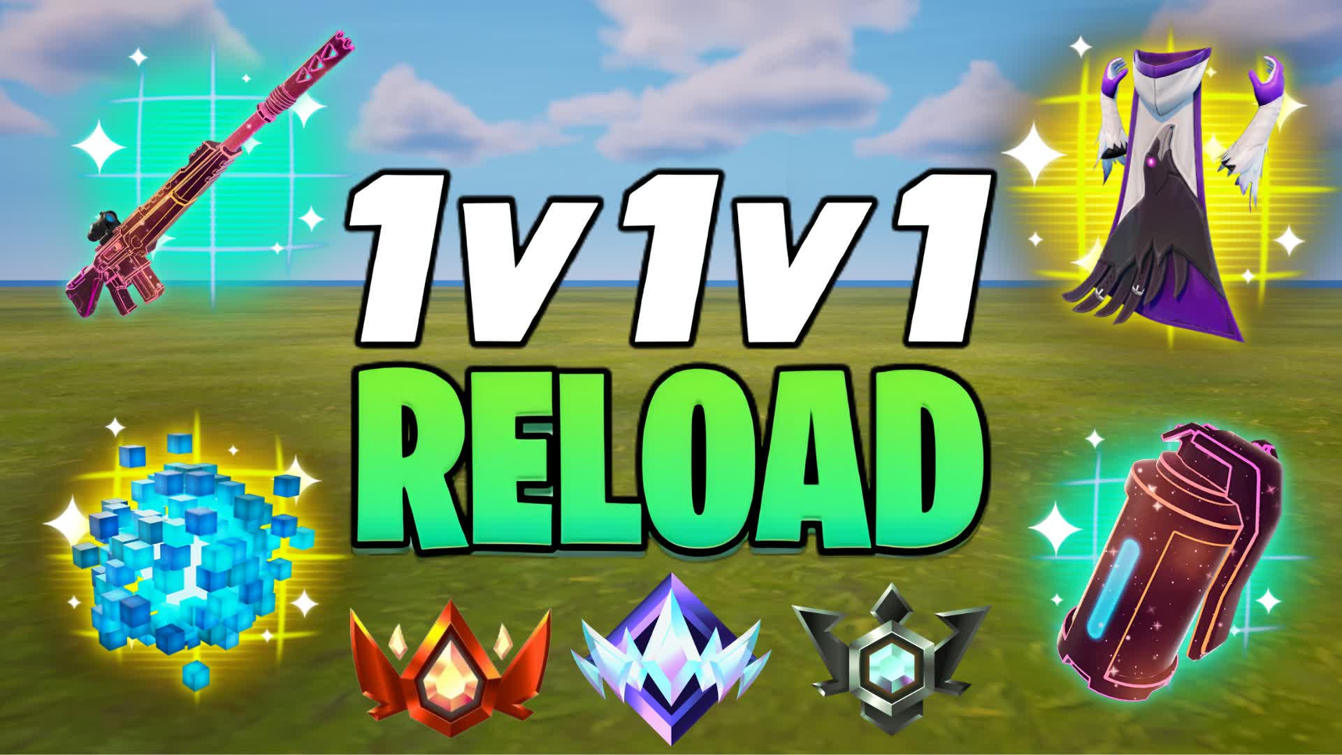 RECARGA MEGA 1V1V1 FFA 0502-1332-7824, de imselim - Fortnite