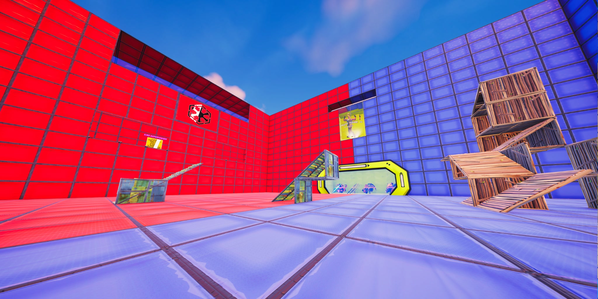 RED VS BLUE KINGDOM 👑🔴🔵 5894-3897-9151 by addomby - Fortnite Creative ...