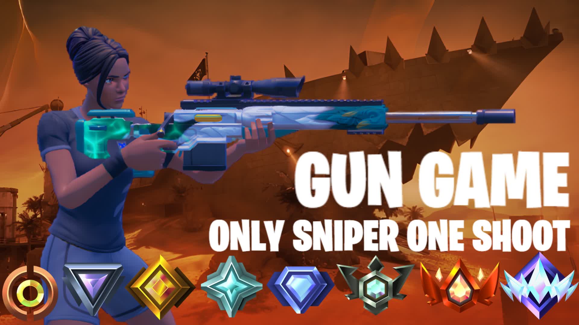 🎯ONE SHOT GUN GAME💥SET IN CHAPTER 3NEW 2520-4777-9185 by ginopollo ...