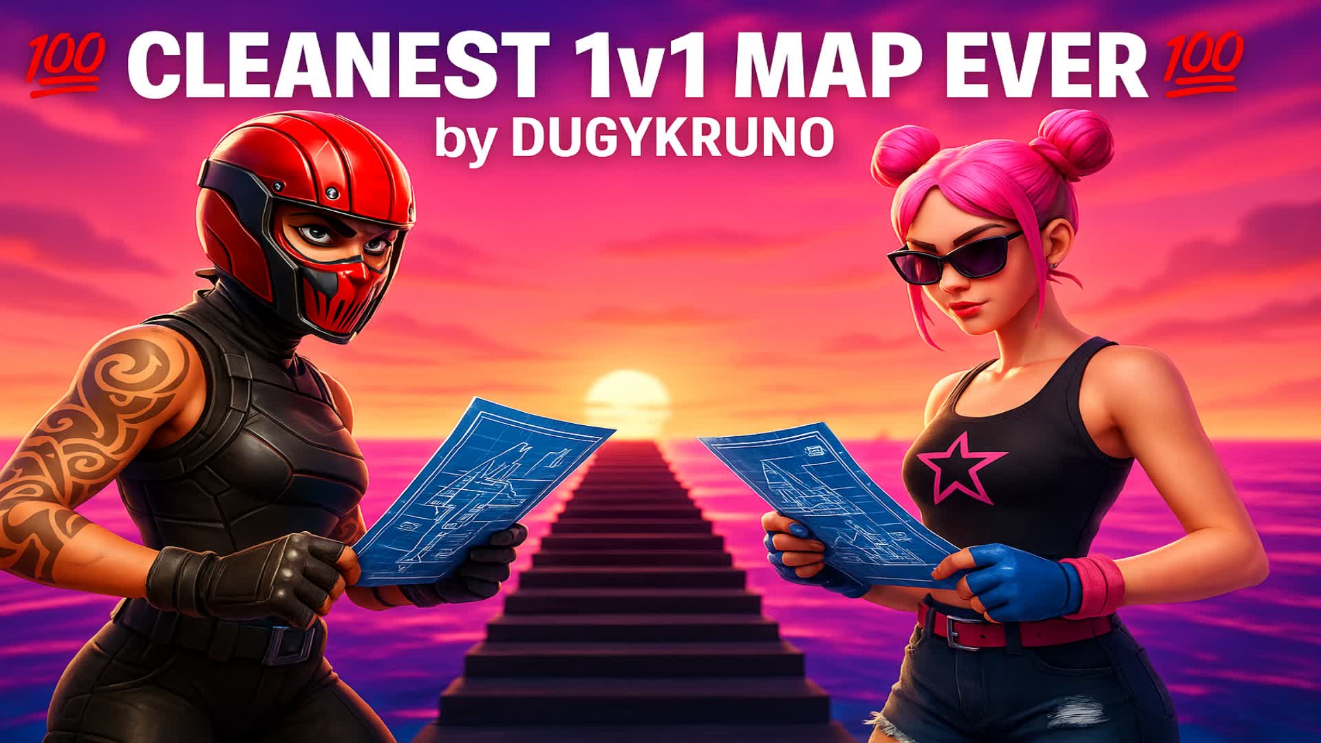 💯CLEANEST 1v1 MAP EVER💯 4483-0610-9887 by dugykruno - Fortnite Creative ...