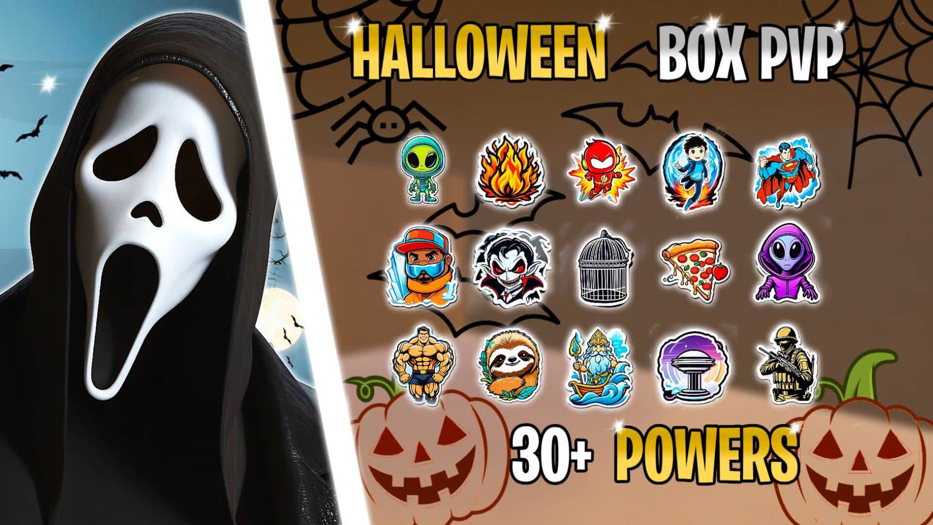 HALLOWEEN BOX PVP📦 1213-2827-0327 by shimb - Fortnite Creative Map Code - Fortnite.GG