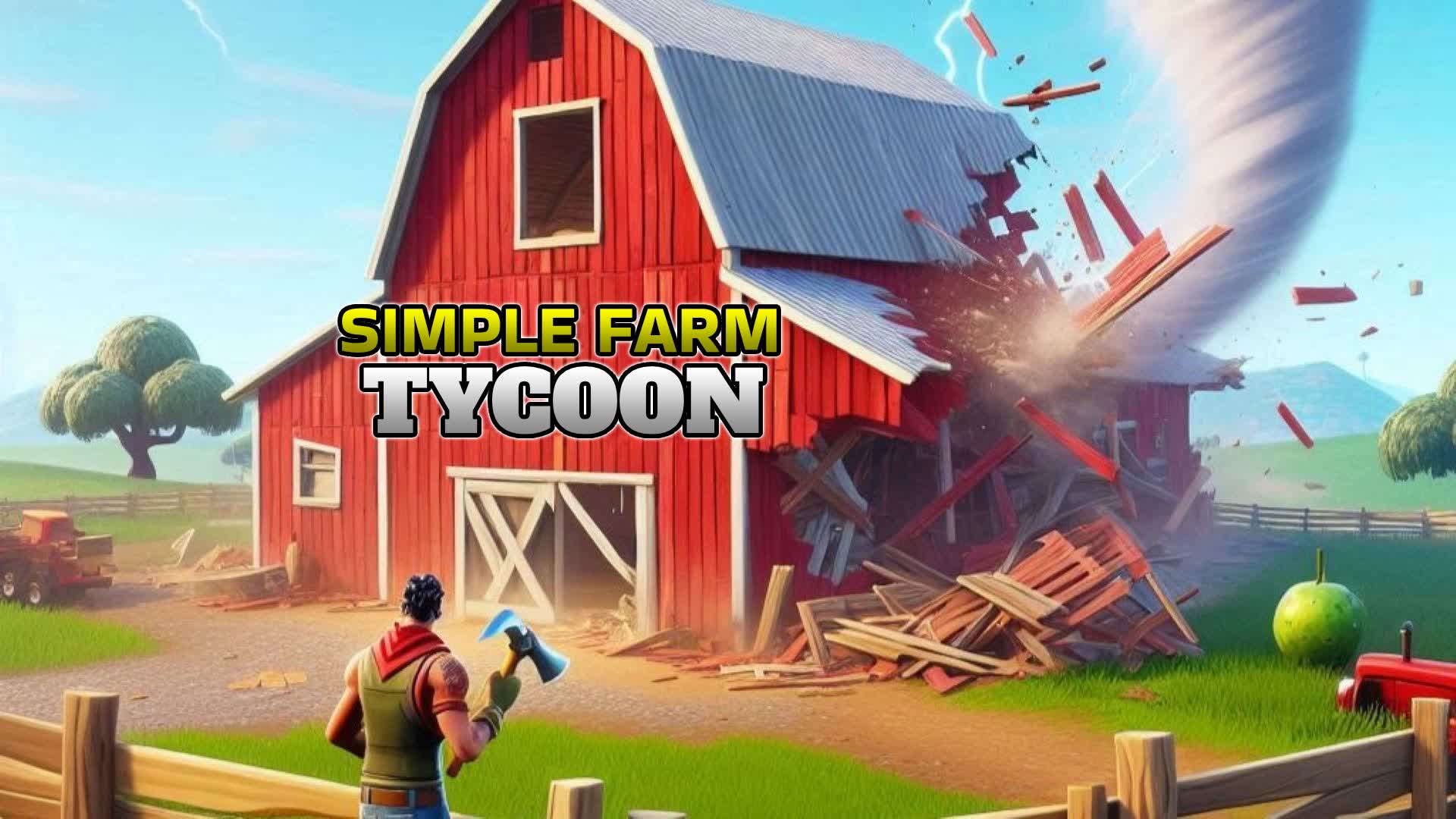 Simple Farm Tycoon 5042-8301-1054 من ابتكار itswilltho - Fortnite