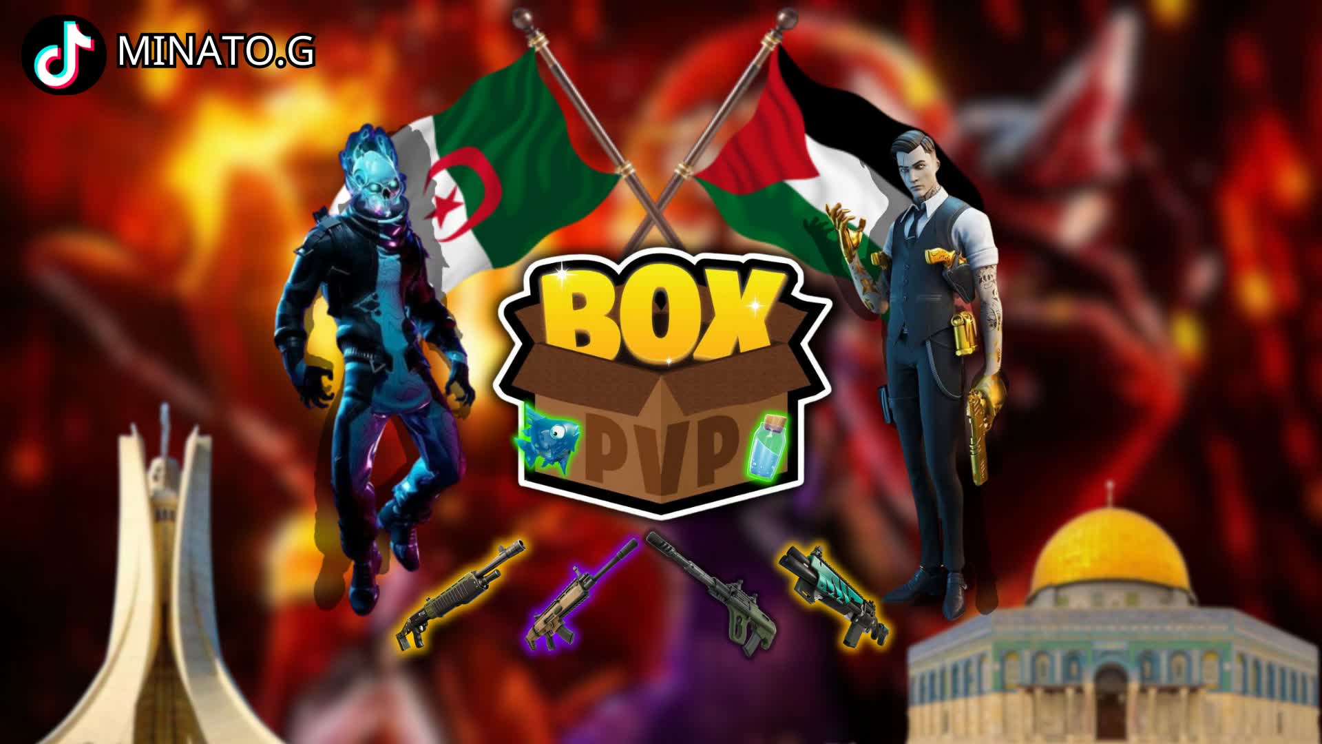 BOX FIGHT PVP ALGERIA 2586-4027-3787 by minato.g - Fortnite Creative ...