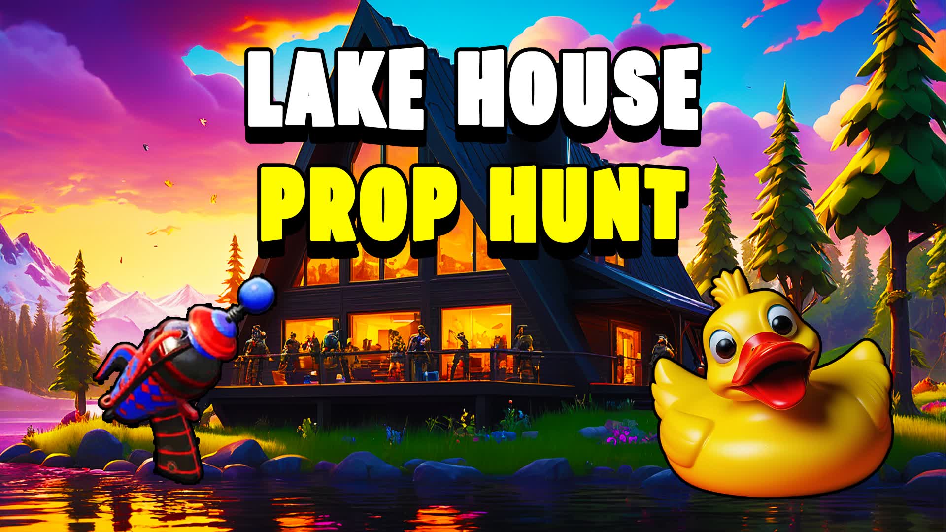 LAKE HOUSE PROP HUNT 🌲 7671-6670-6112 by black-cat - Fortnite Creative ...