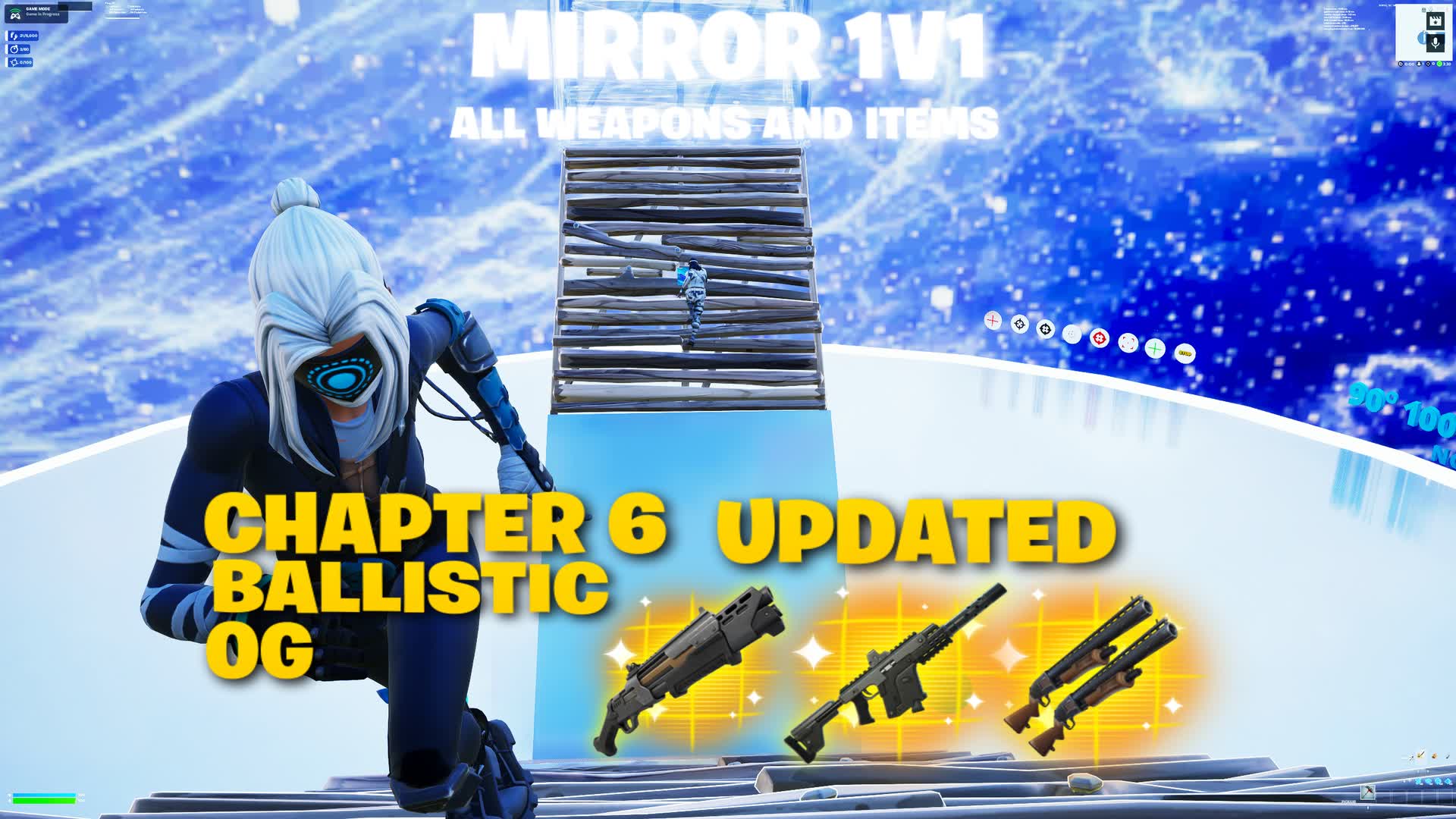 Mirror 1v1 all weapons and items 8398-0288-8076 by tssmaster - Fortnite ...