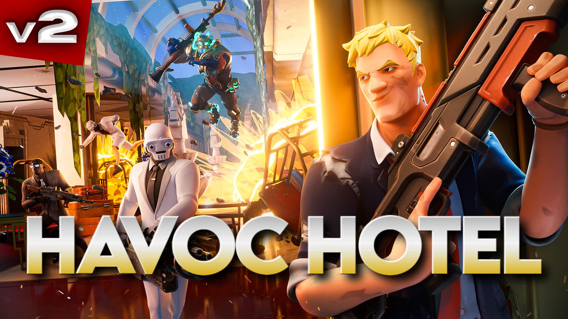 HAVOC HOTEL [ROGUELIKE] 3739-0247-7626 by teracreators - Fortnite Creative Map Code - Fortnite.GG
