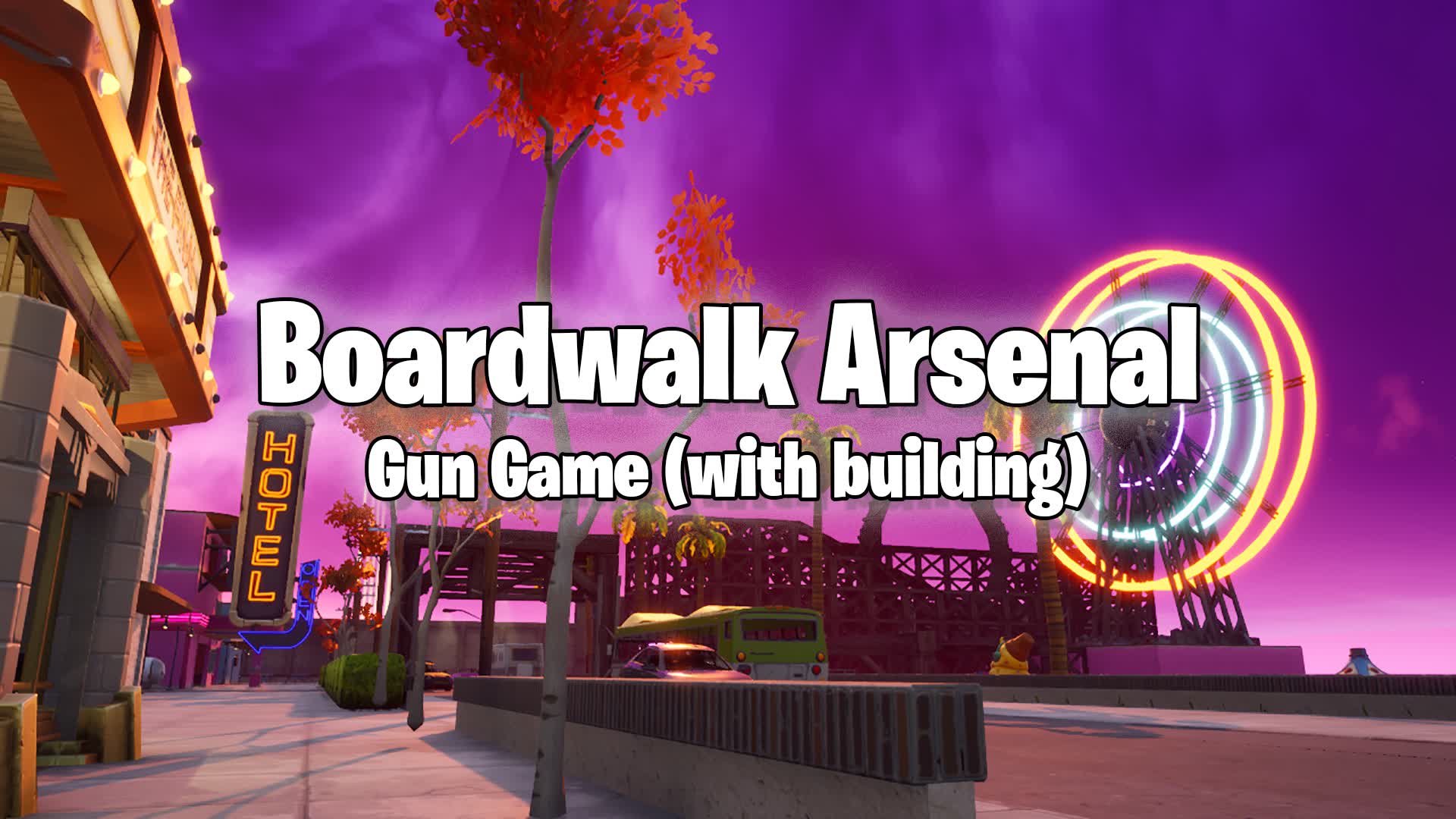 Boardwalk Arsenal (Gun Game) 0850-4662-2188 by twin01 - Fortnite ...