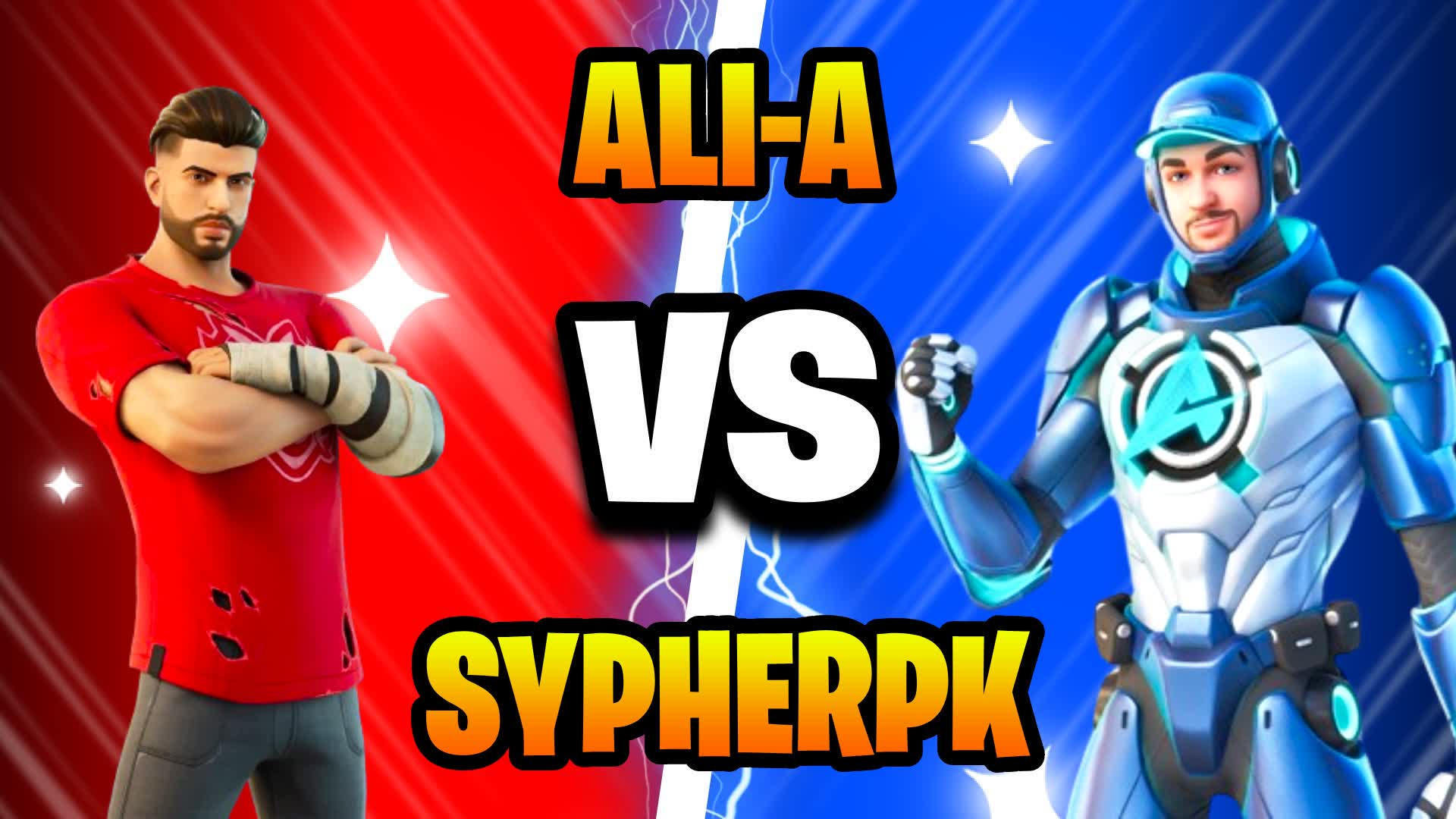 SYPHERPK VS ALI-A 🔴🔵 *CARS🚗* 3653-9065-9154 by aynjml - Fortnite Creative Map Code - Fortnite.GG