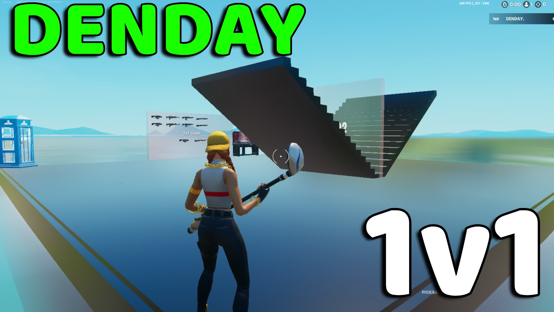 Dendays 1v1 Map 8575-1201-1497 من ابتكار denday - Fortnite