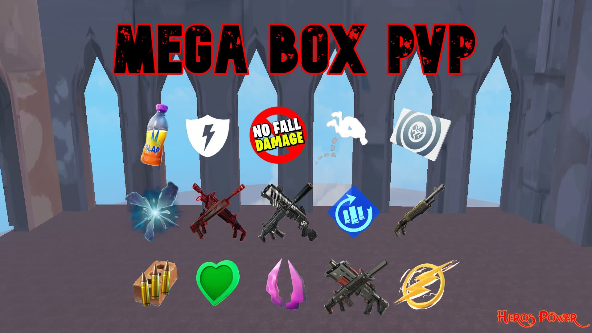 🦸Heroes Mega Box PvP📦 8976-8536-4898 by rbm - Fortnite Creative Map Code - Fortnite.GG