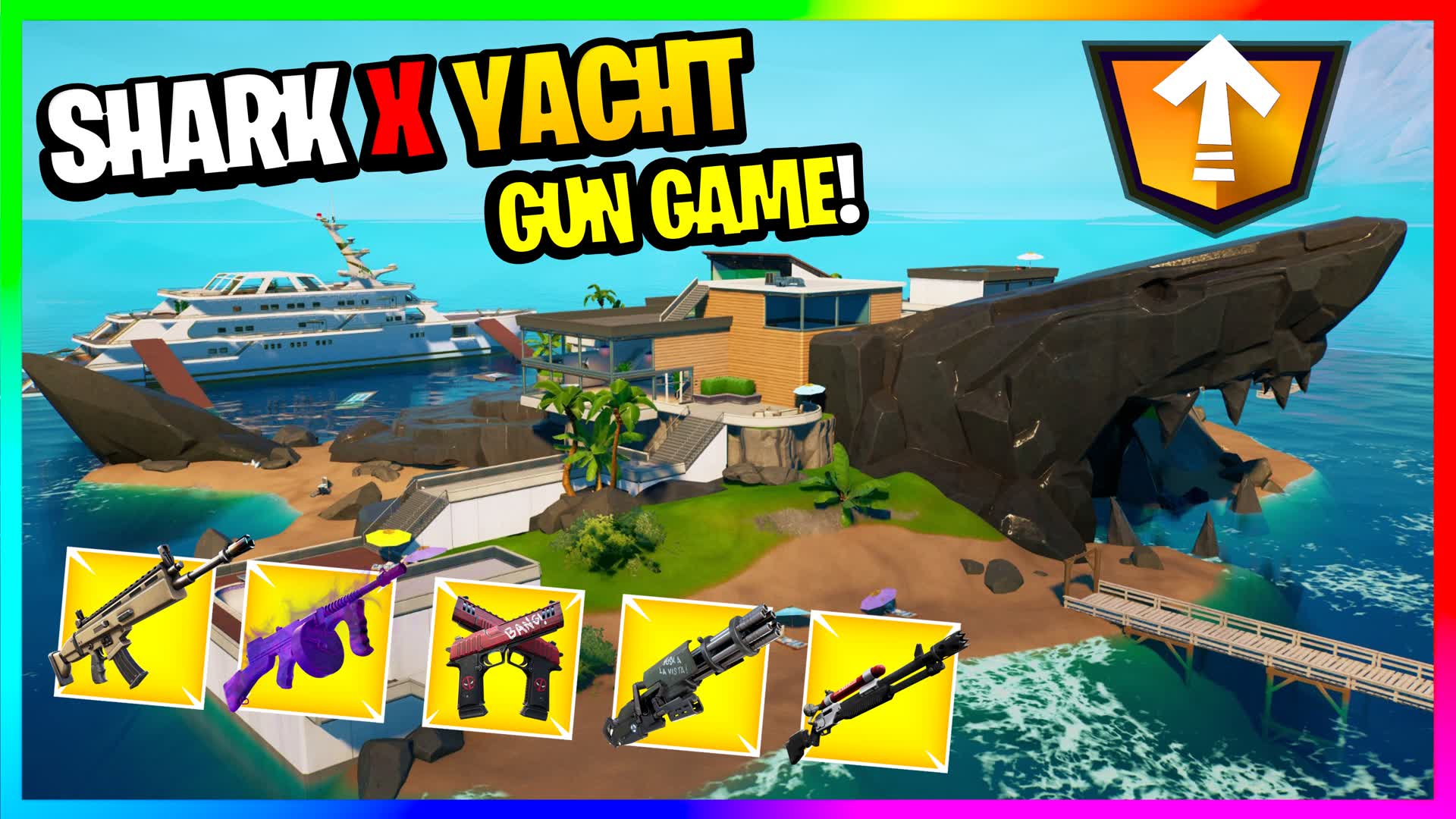 OG The Shark X Yacht Gun Game🦈 - 2423-5888-0438 | Fortnite Zone