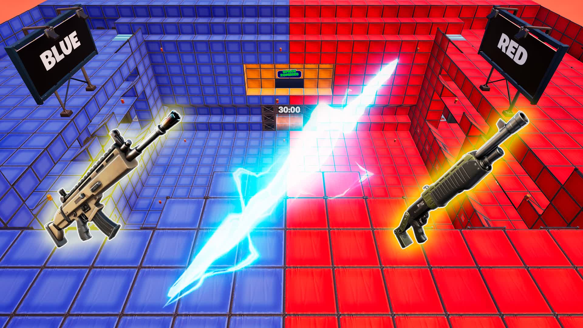 ULTRA RED vs BLUE 🔥🔥 7884-0660-3551 by masohn - Fortnite Creative Map ...