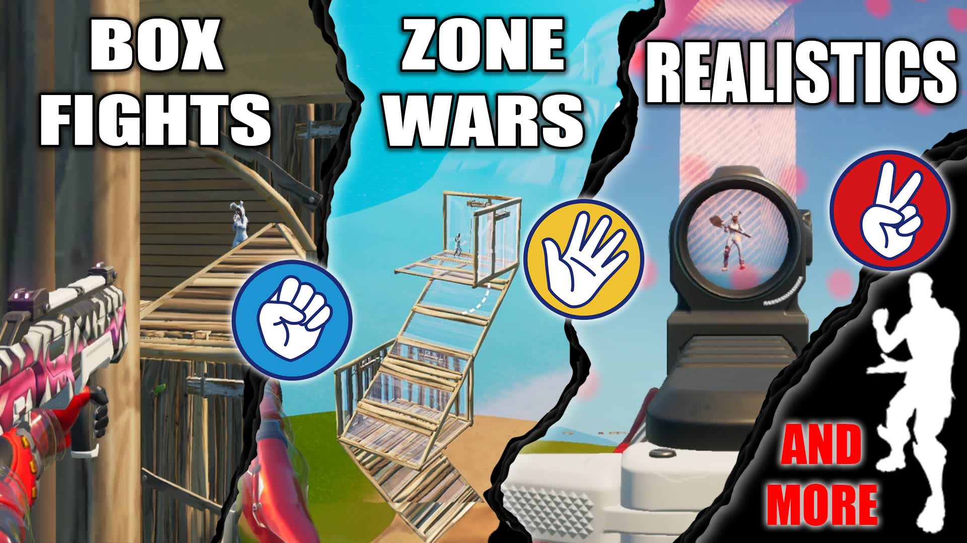 1v1 Rock Paper Scissors 7327-5105-9184 by ippy - Fortnite Creative Map ...