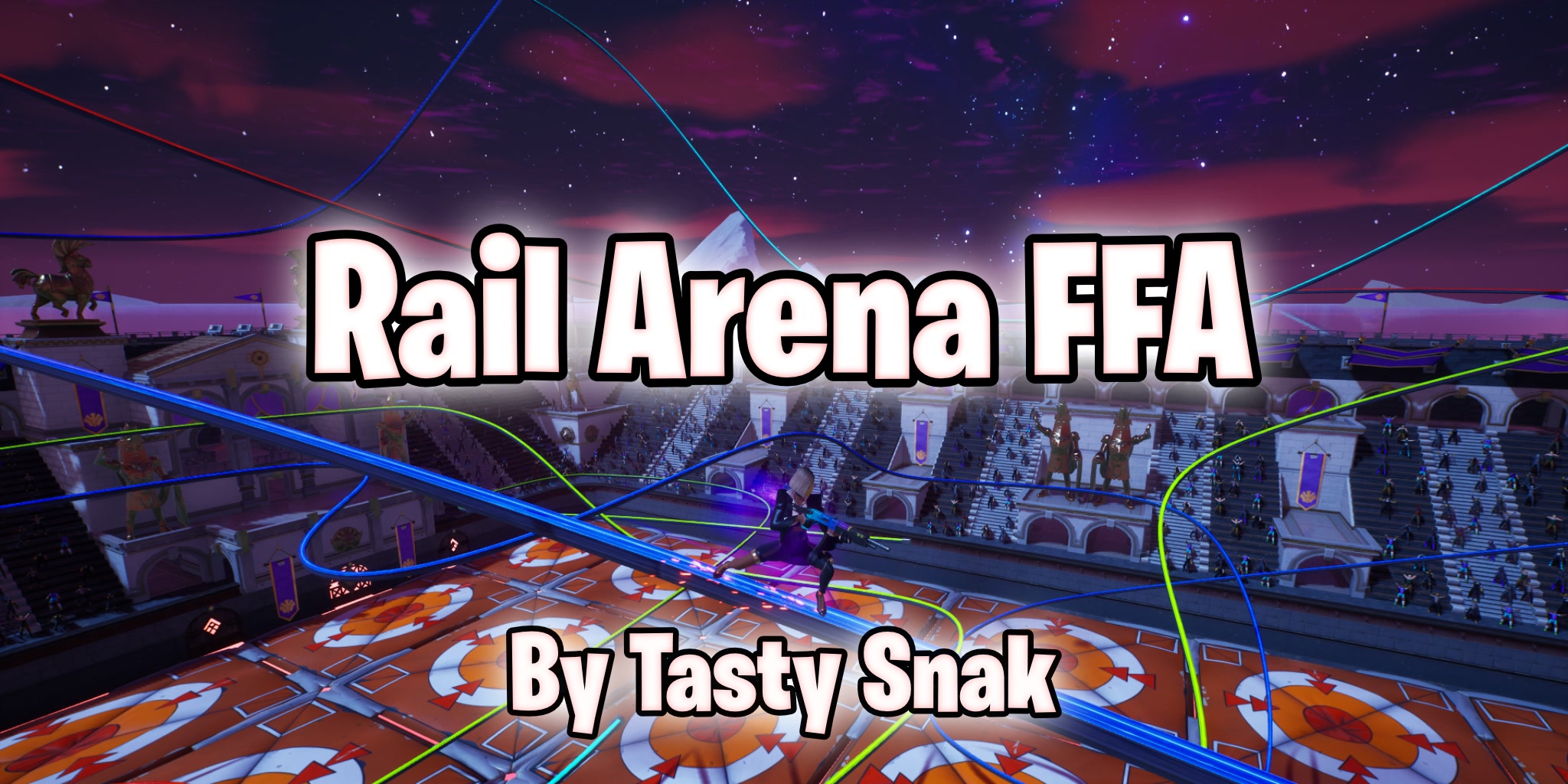 Rail Arena FFA 0566-8090-8955 by tasty_snak - Fortnite Creative Map ...