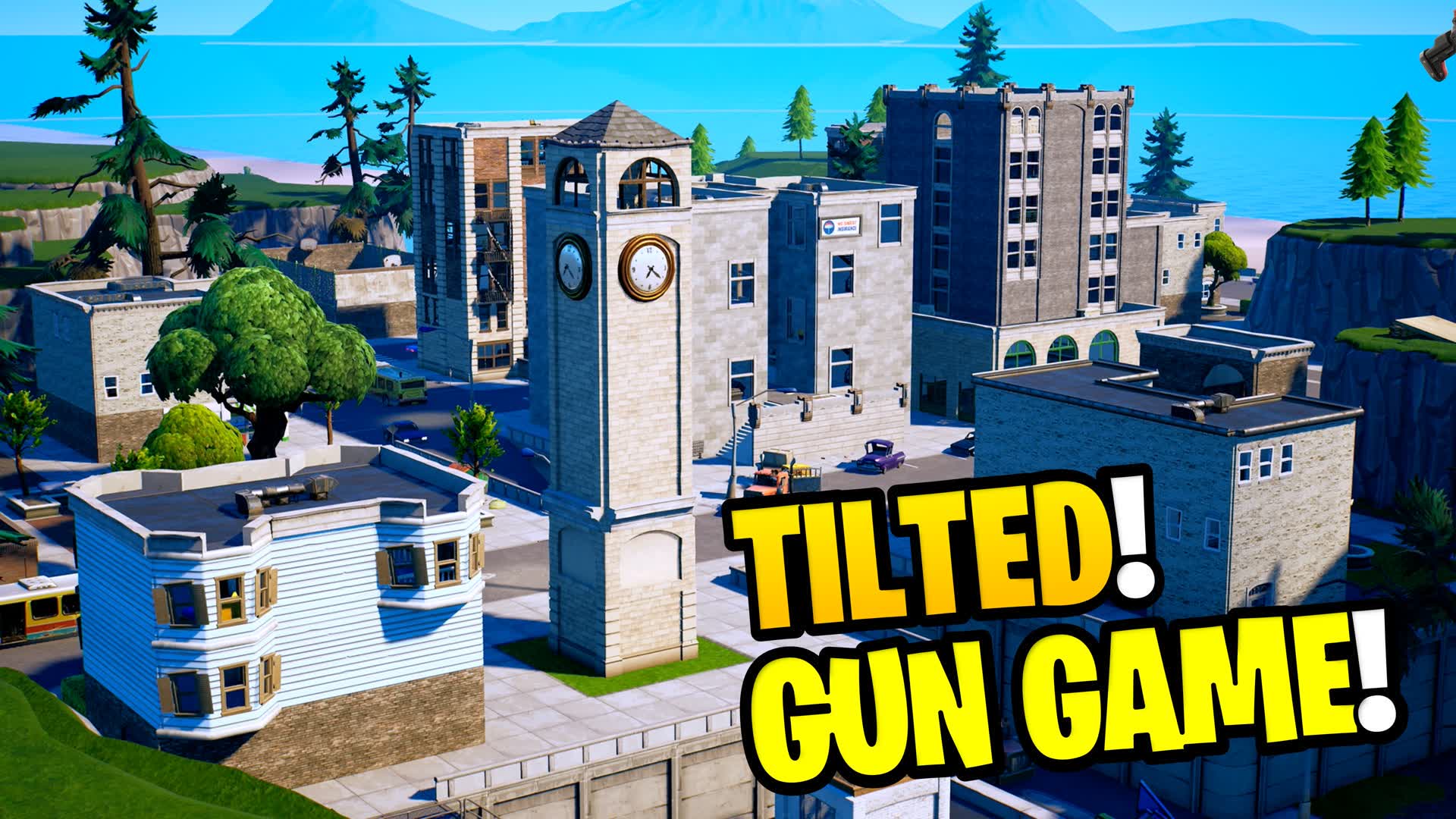 BATTLE ROYALE A TILTED TOWERS 1249-0115-4215 by teamswl - Fortnite Creative Map Code - Fortnite.GG