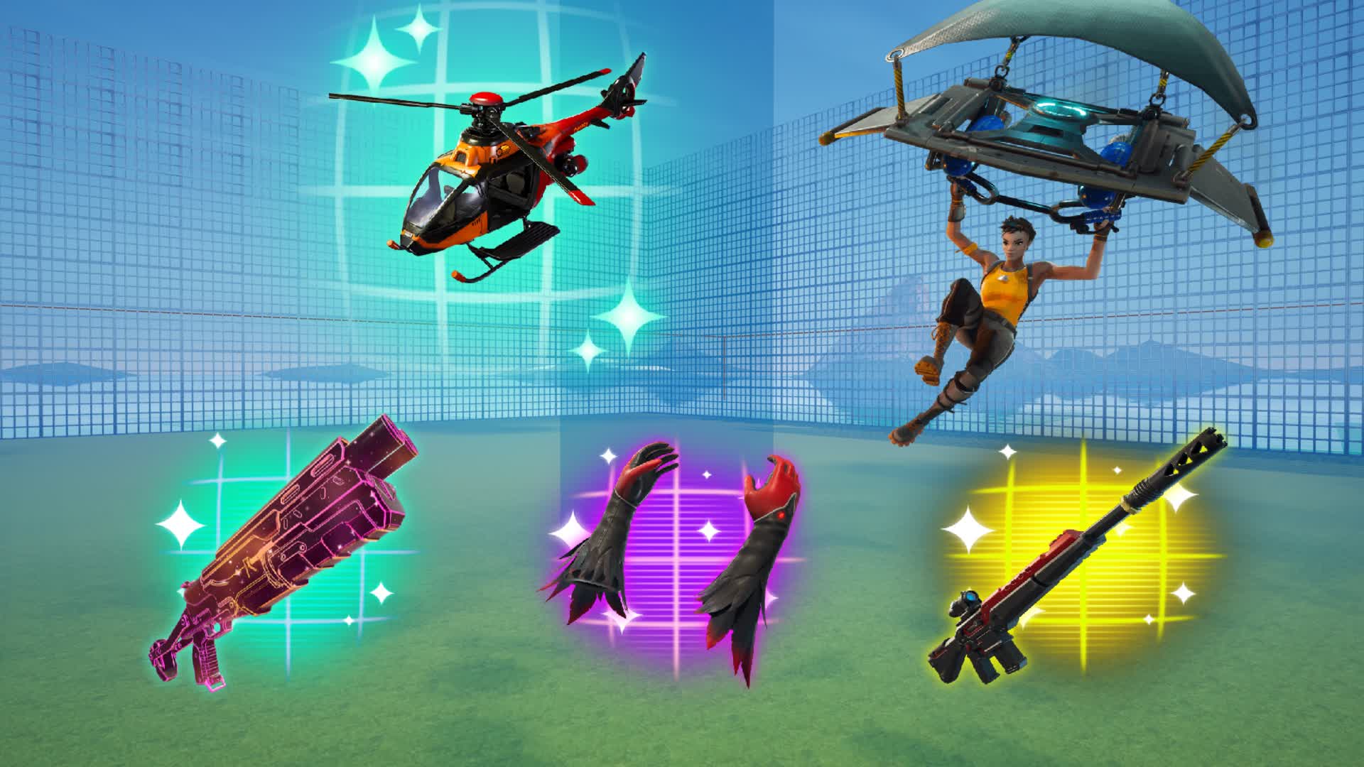 1v1 WITH ALL GUNS- SUPER FREE FOR ALL 3847-7776-5569 by purefr - Fortnite Creative Map Code ...