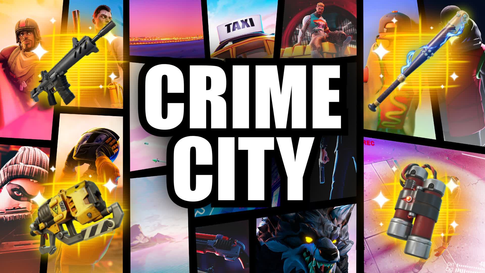GRAND CRIME CITY DRIVE 🚓 1678-1064-1804 by vevoo - Fortnite Creative Map Code - Fortnite.GG