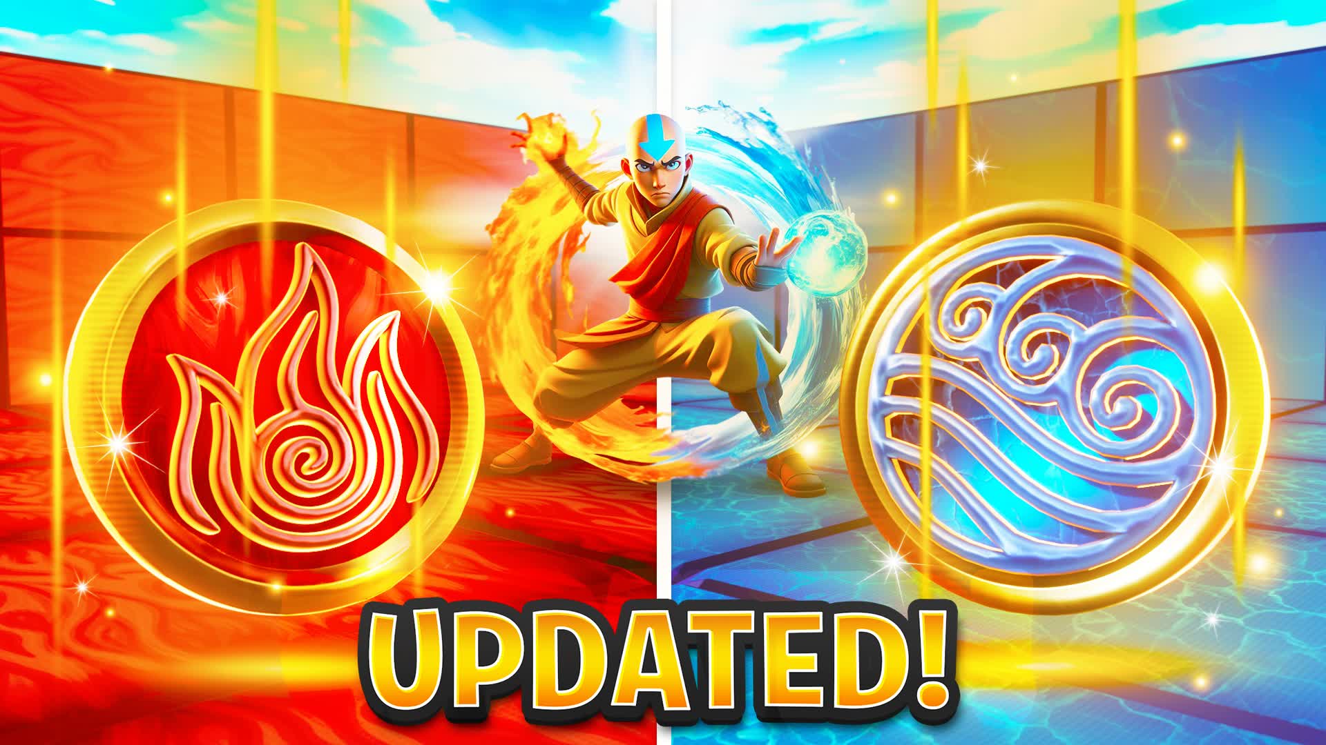 FIRE🔥 vs WATER🌊 8121-8788-6756 by devtest - Fortnite Creative Map Code ...