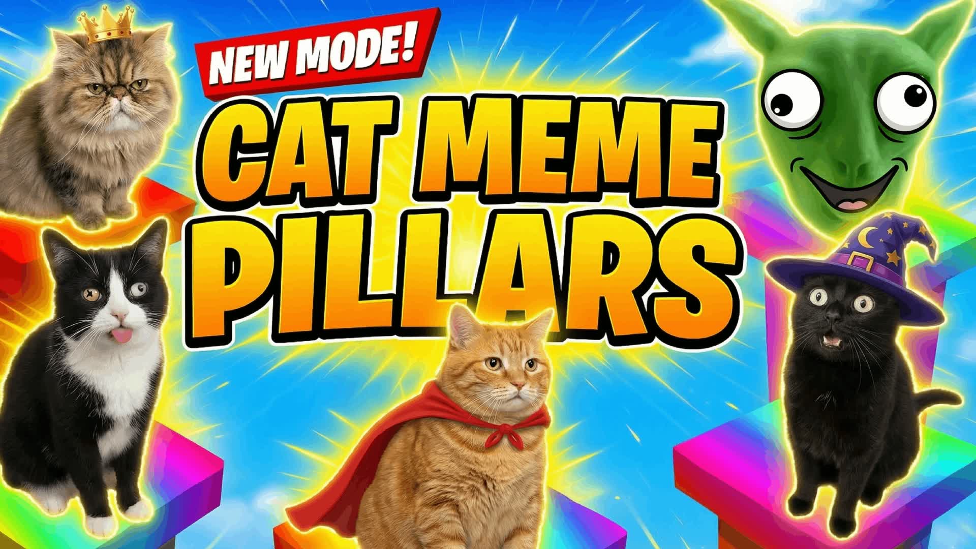 CAT MEME PILLARS 😹 7054-0506-2094 by kingzi - Fortnite Creative Map ...