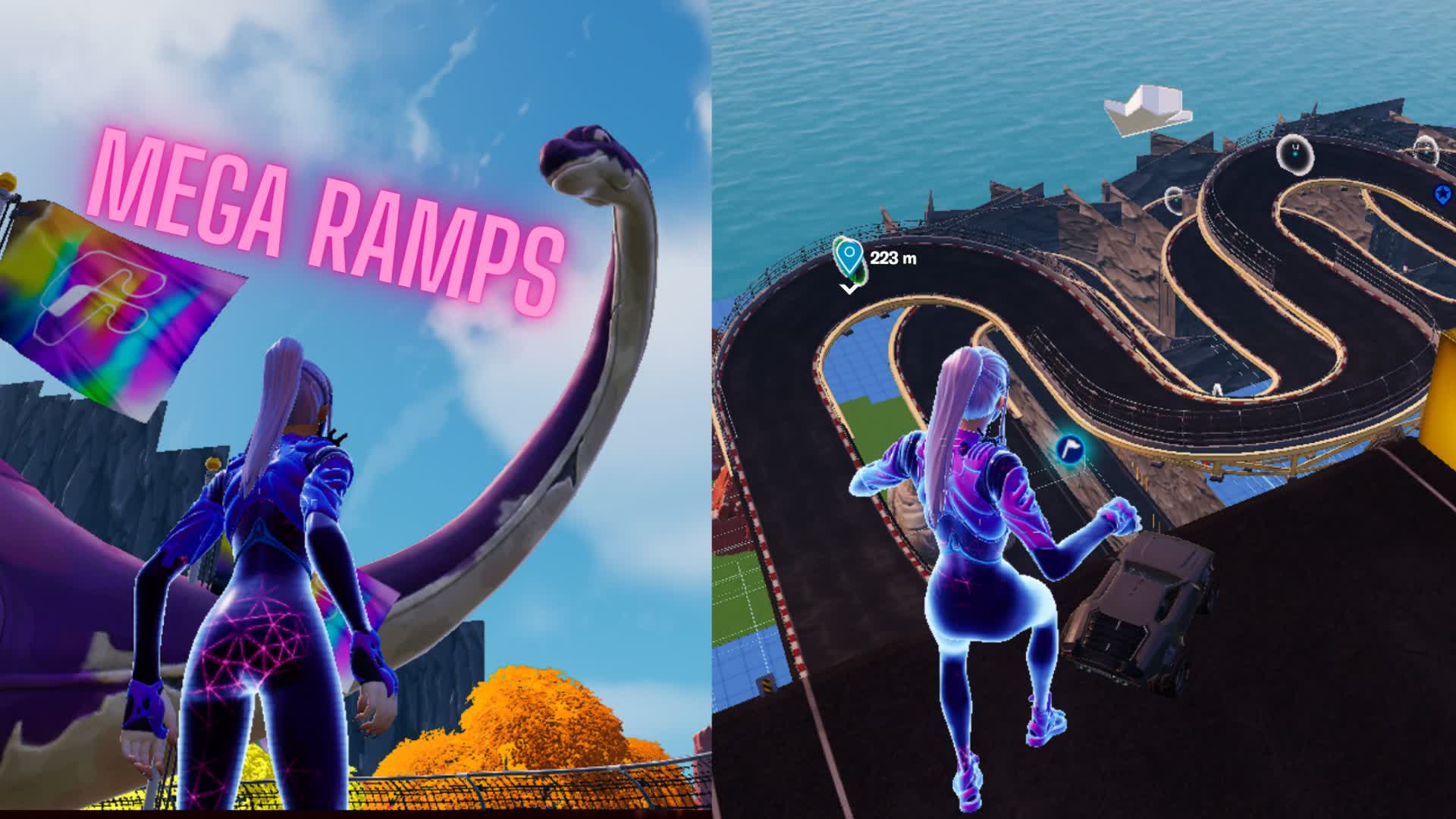 MEGA RAMPS 9158-8774-6007 by 1BRUNAGAMER1 - Fortnite.GG