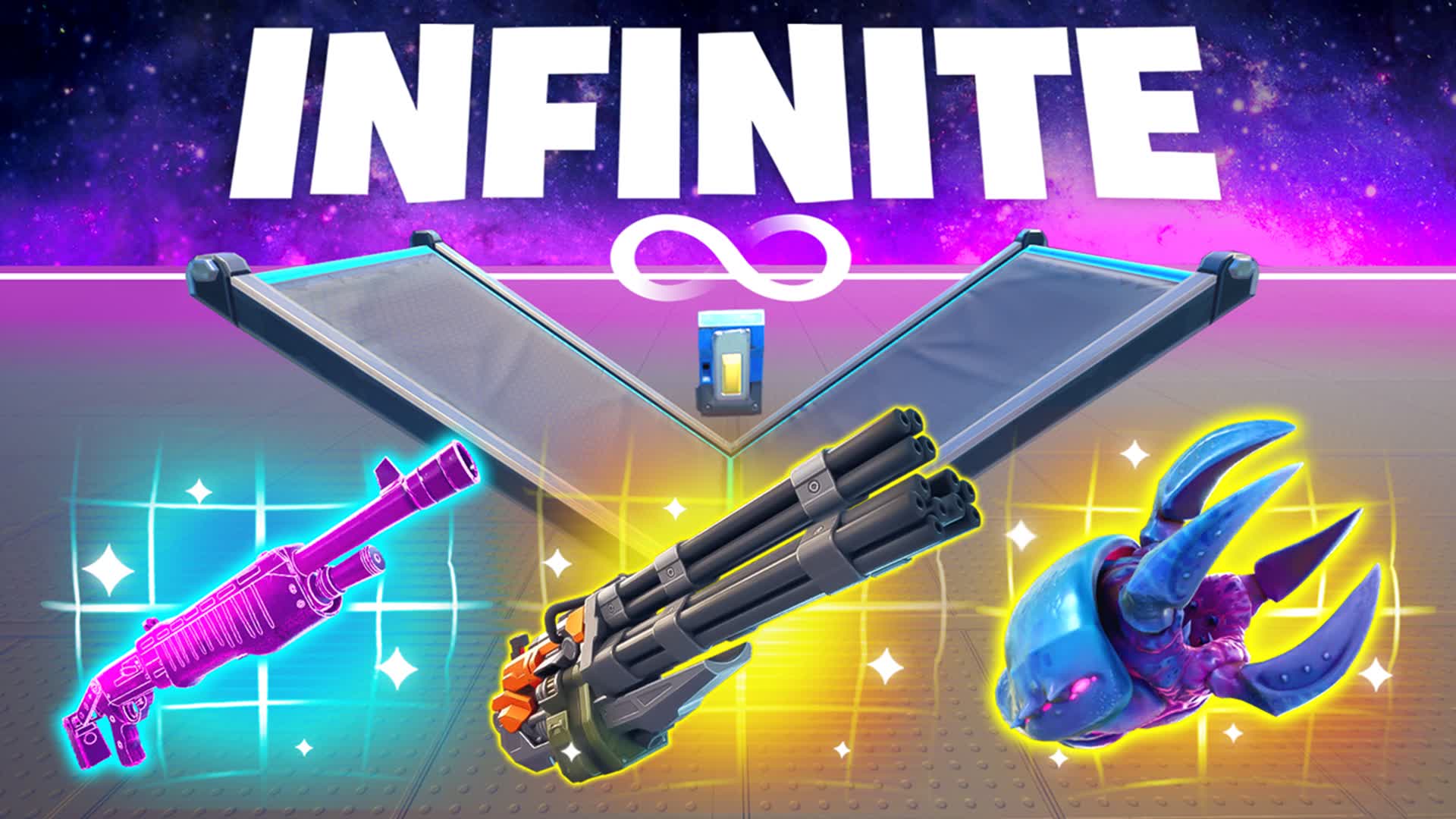 1V1 INFINITY 8857-5886-3745 by flakezc - Fortnite Creative Map Code - Fortnite.GG