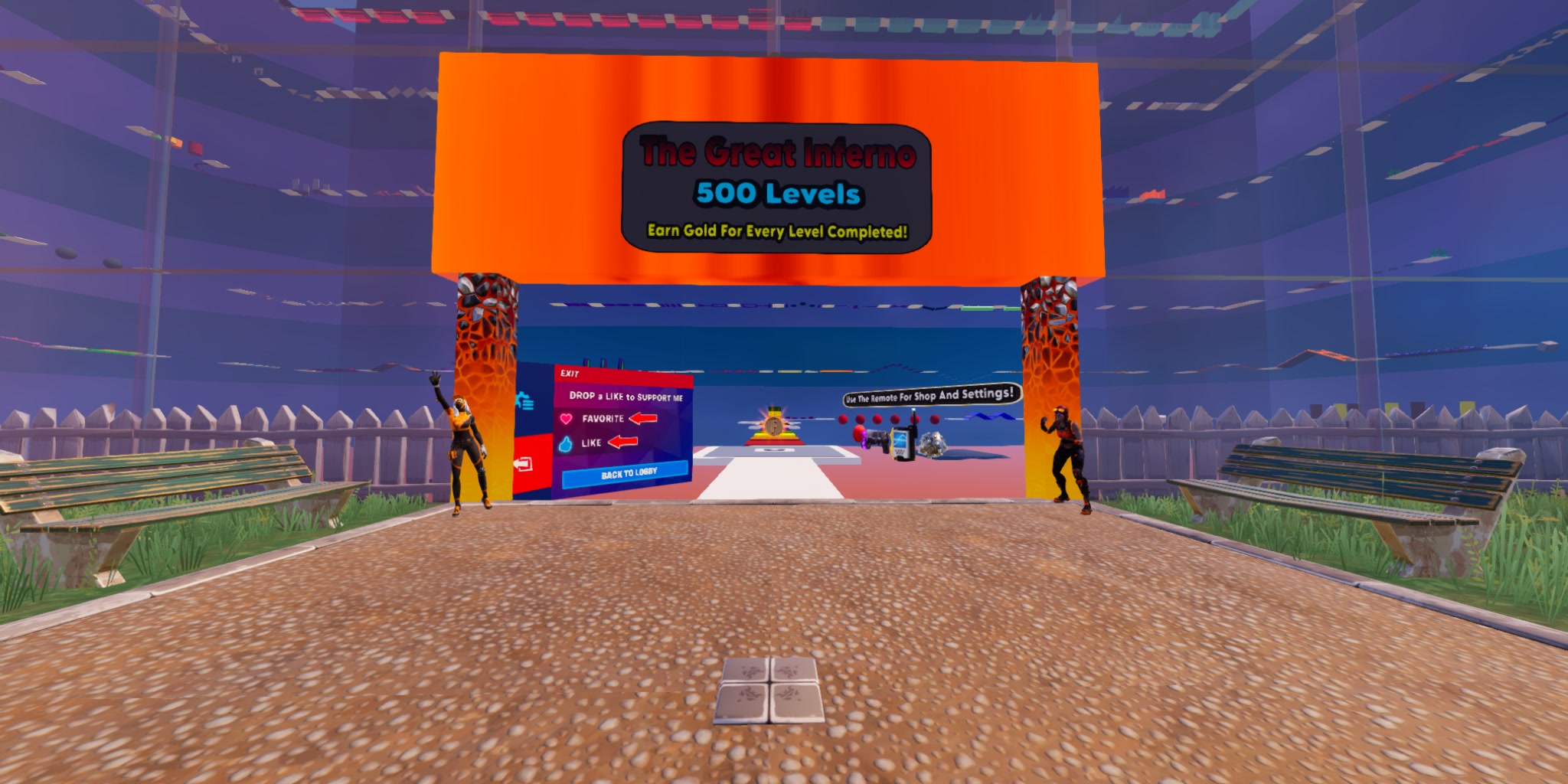 500+ Easy Obby Parkour 5322-2872-2051 by davidaki - Fortnite Creative Map Code - Fortnite.GG