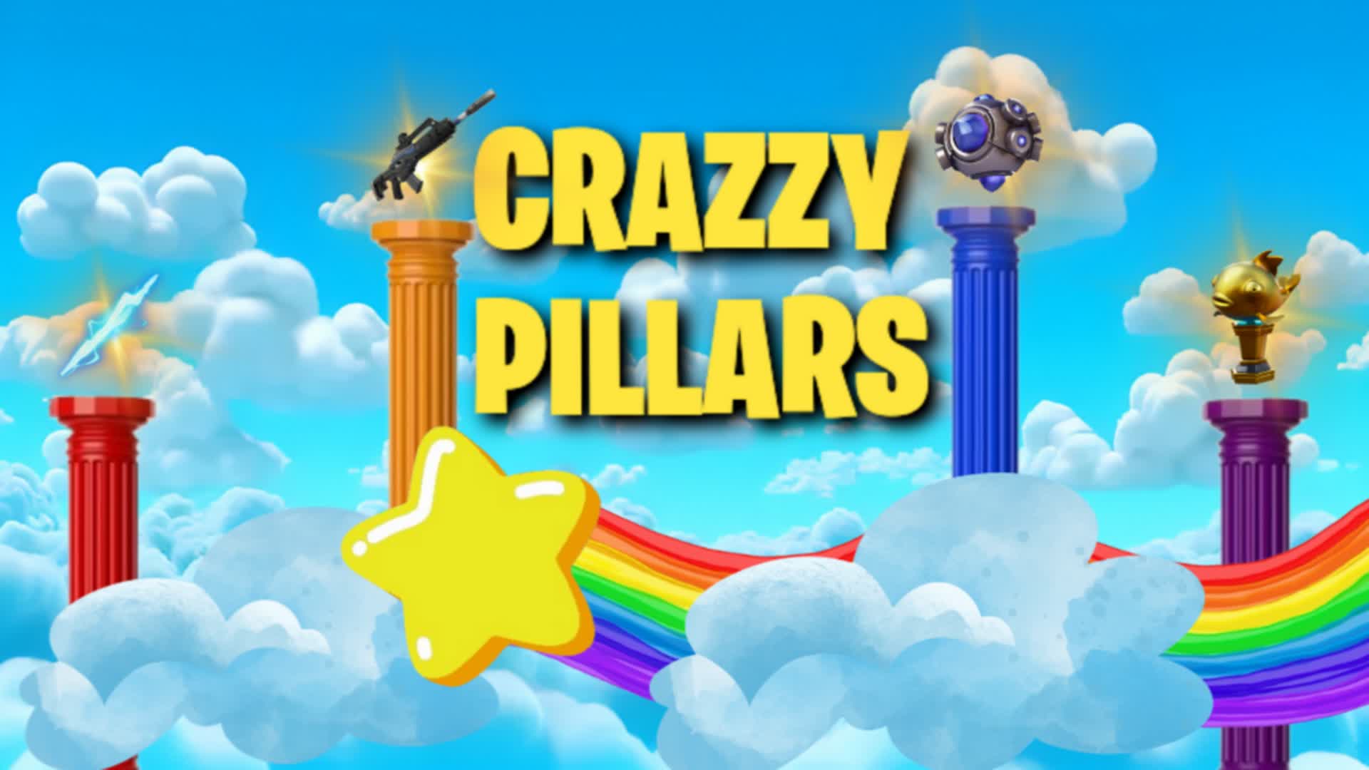 CraZzy Pillars 9246-2693-9966 by crazzyicee - Fortnite Creative Map Code - Fortnite.GG