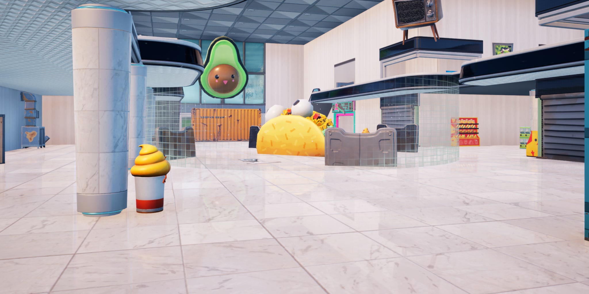 Mall - Gunfight 3198-6869-0404 by nikmj26 - Fortnite Creative Map Code - Fortnite.GG