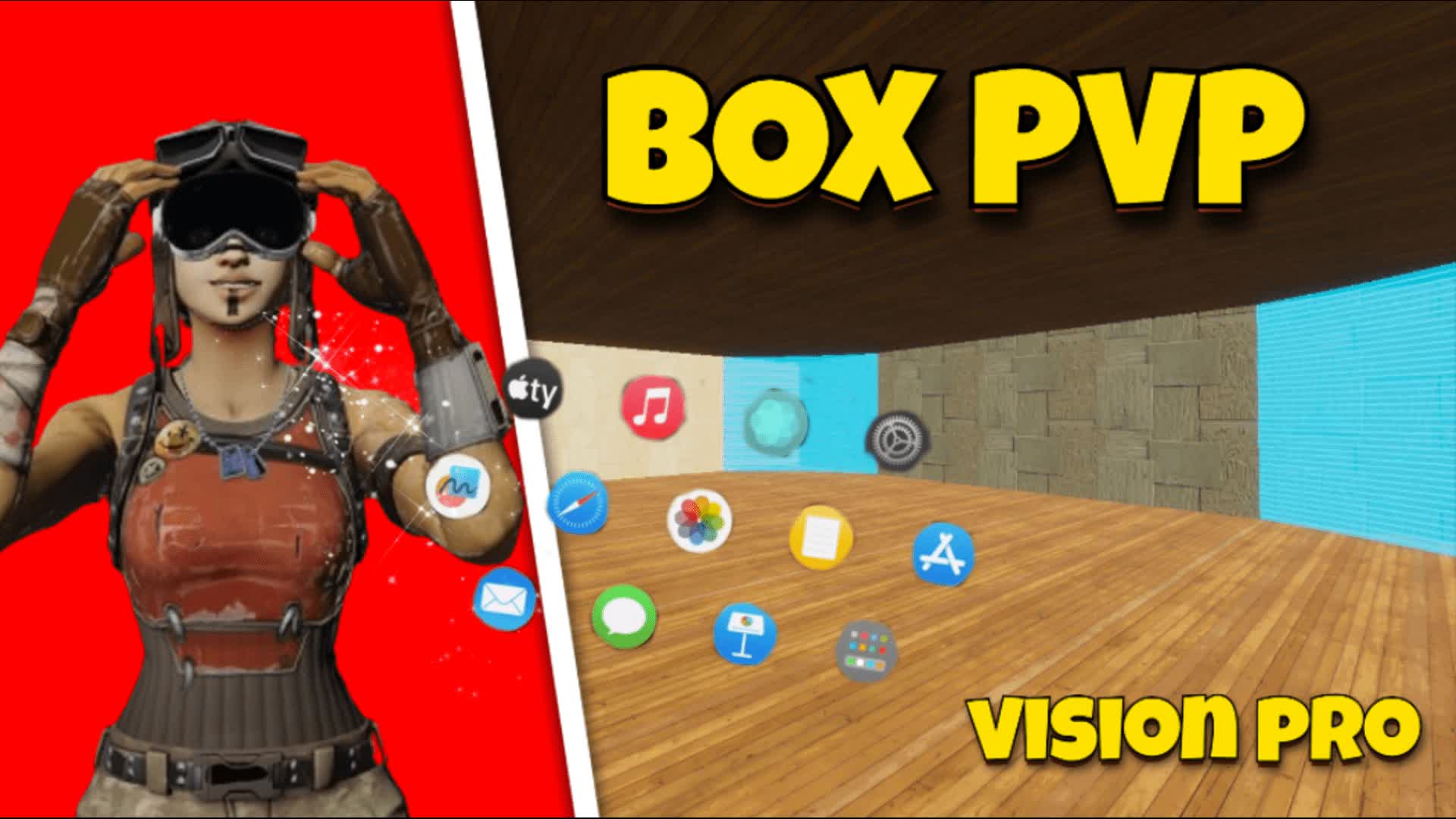 VISION PRO BOX PVP 📦 0664-5078-2672 by elfenlied - Fortnite Creative Map Code - Fortnite.GG