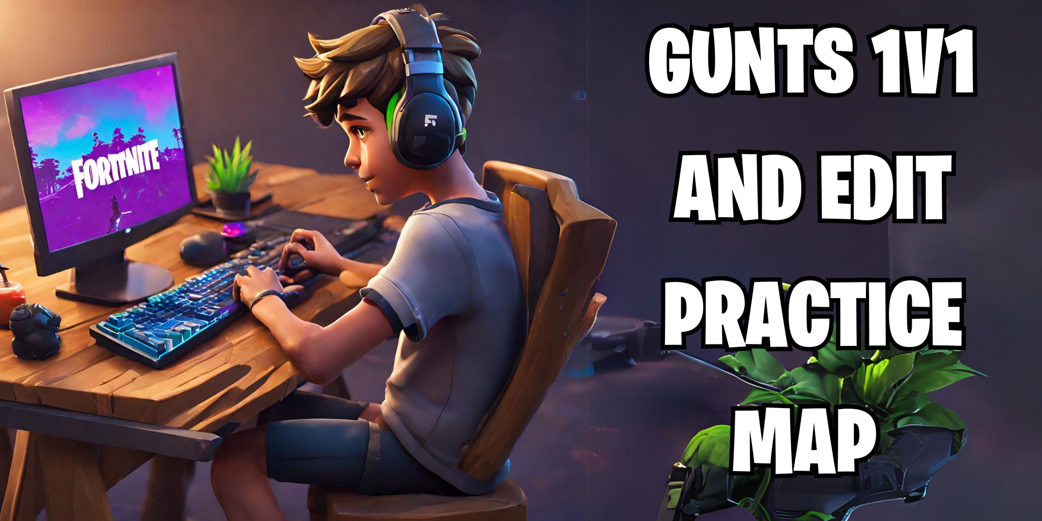GUNTS 1v1 and Edit Practice Map! 7103-4792-0674 by itsgunt-on-yt - Fortnite Creative Map Code ...