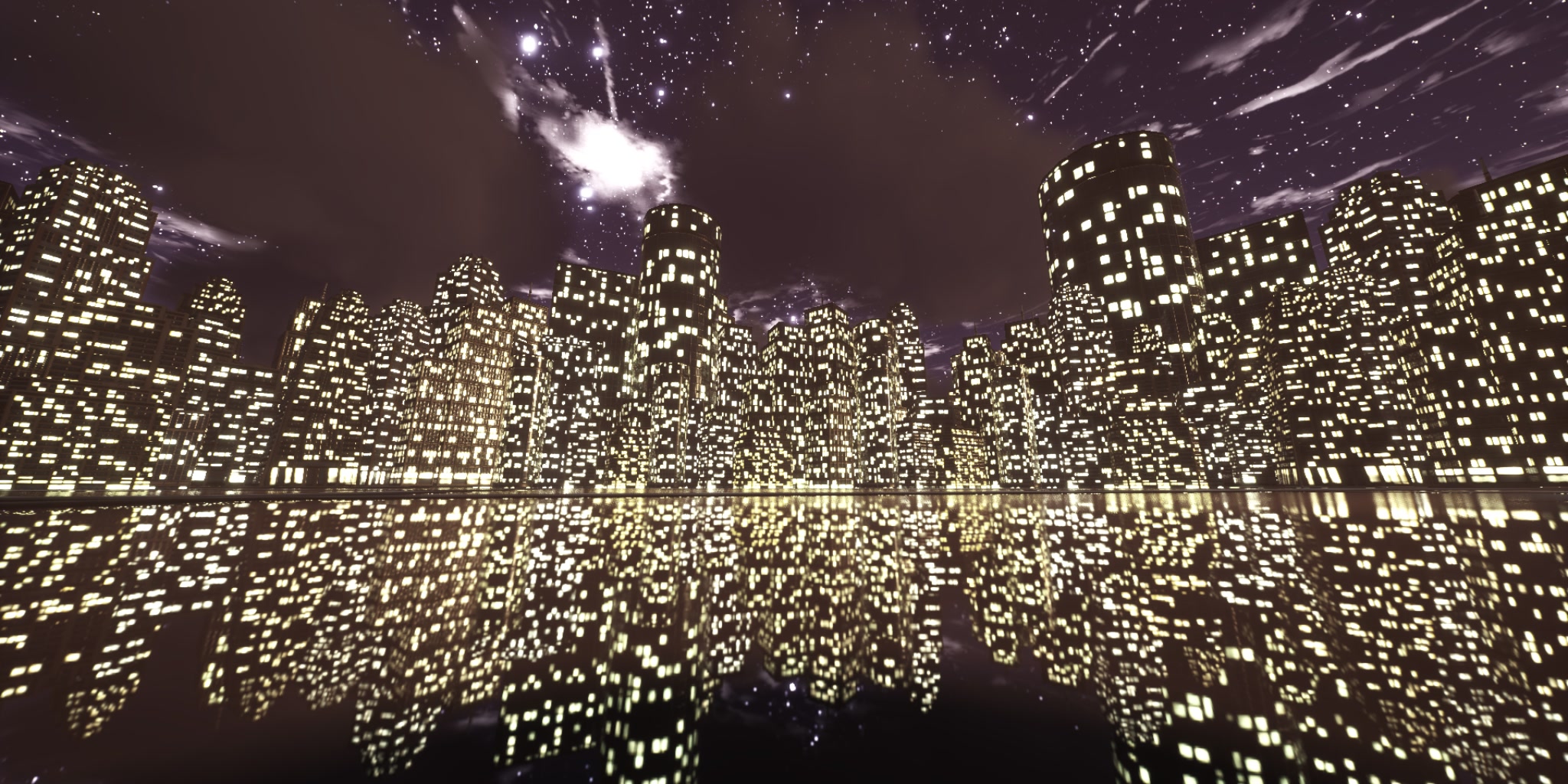 Sunset City Freebuilds (Reflective) 9078-1571-9449 by intangible - Fortnite Creative Map Code ...