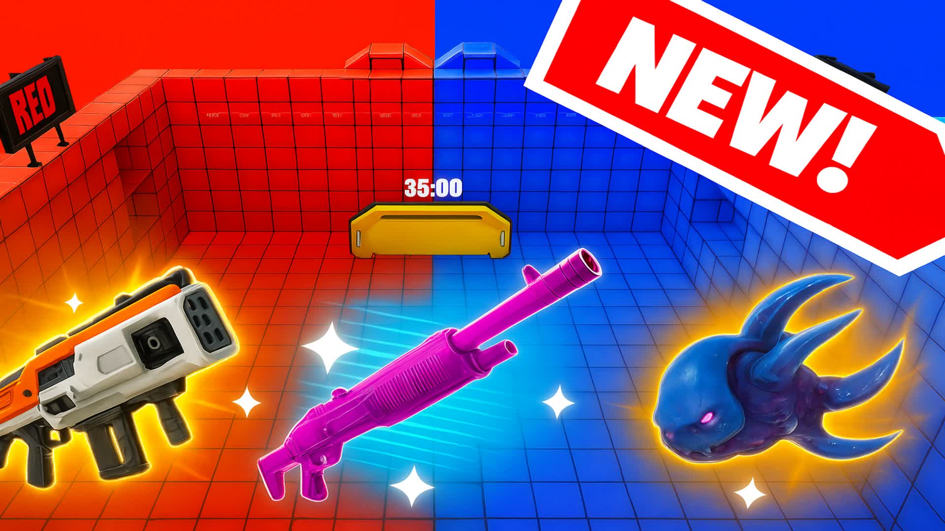 SUPER RED VS BLUE 🔴🔵 KRL 6809-8334-8706 by k.studio - Fortnite