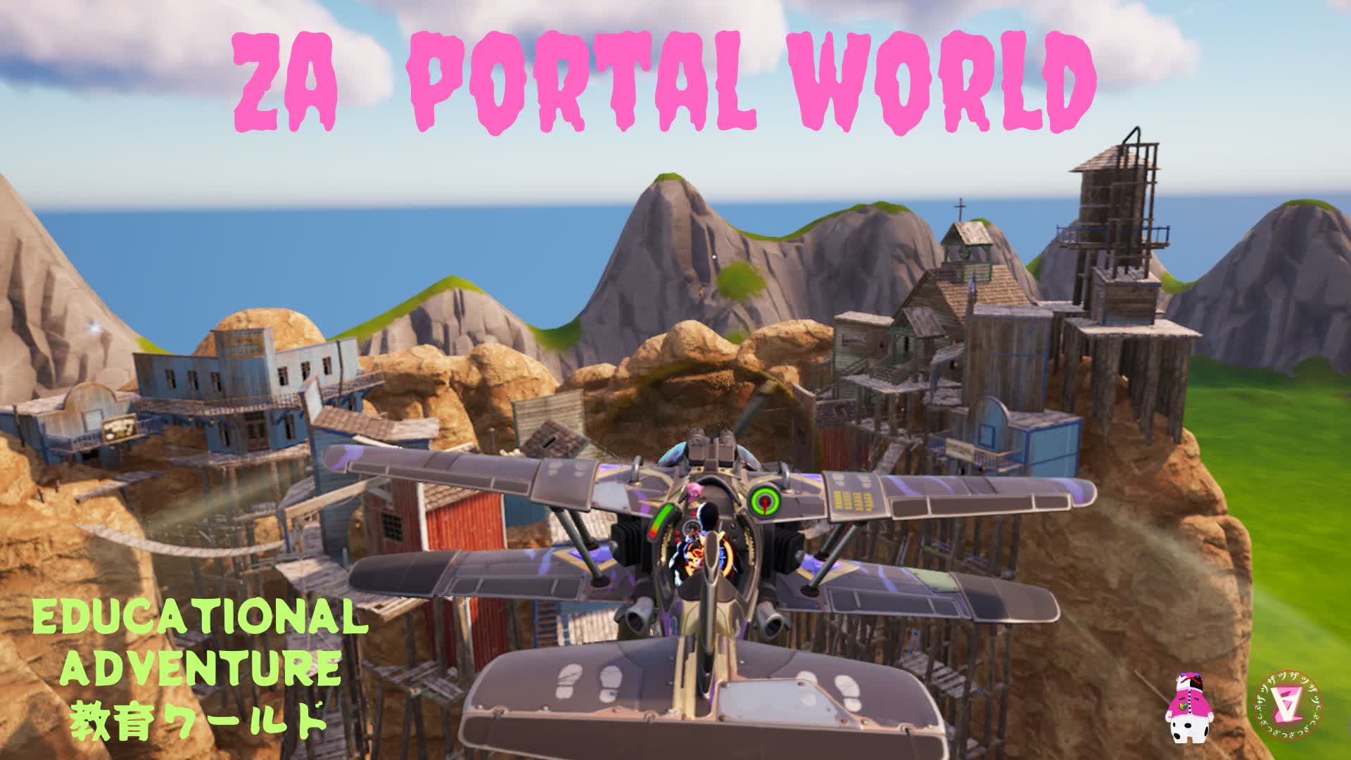 za portal world 7103-7657-8605 by zakzak - Fortnite Creative Map Code ...